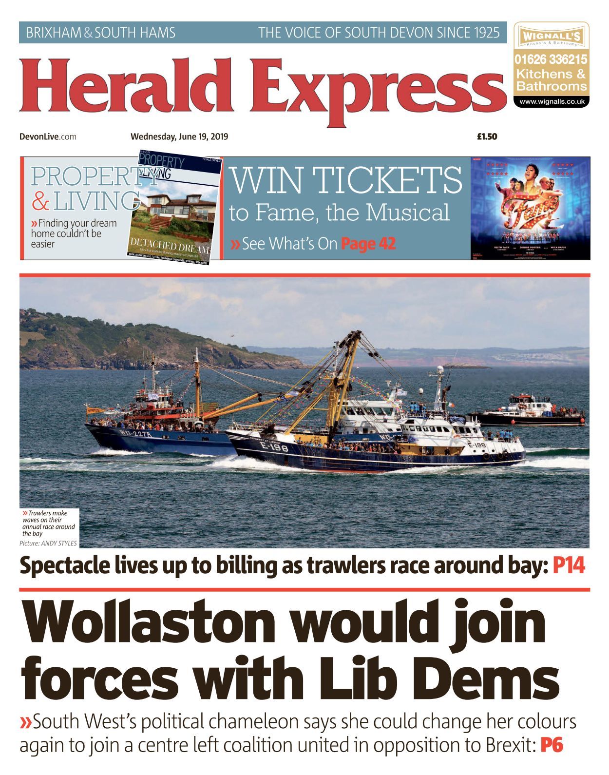 Herald Express Brixham - 2019-06-19