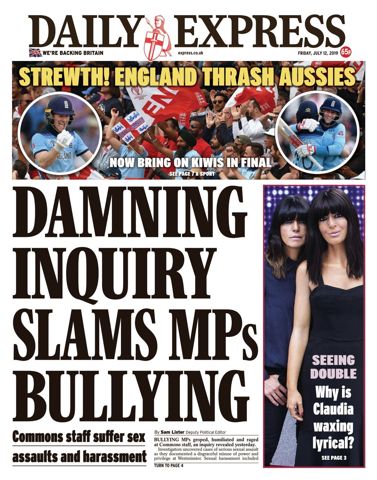 Daily Express - 2019-07-12