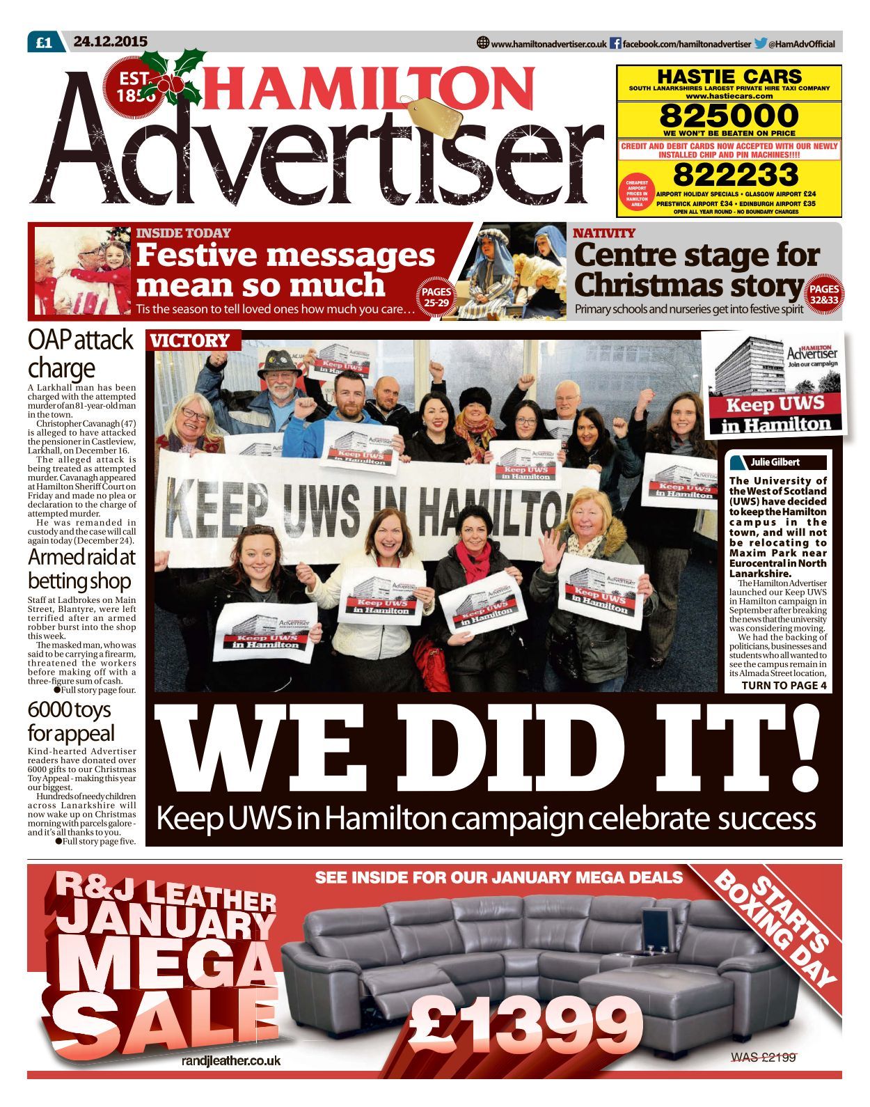 Hamilton Advertiser - 2015-12-24