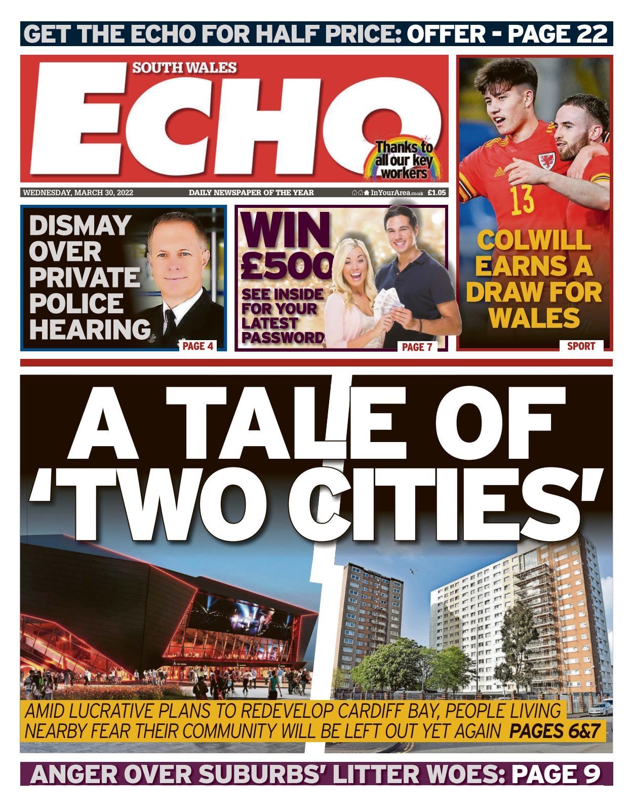 South Wales Echo - 2022-03-30
