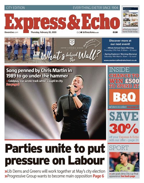 Exeter Express And Echo - 2020-02-20