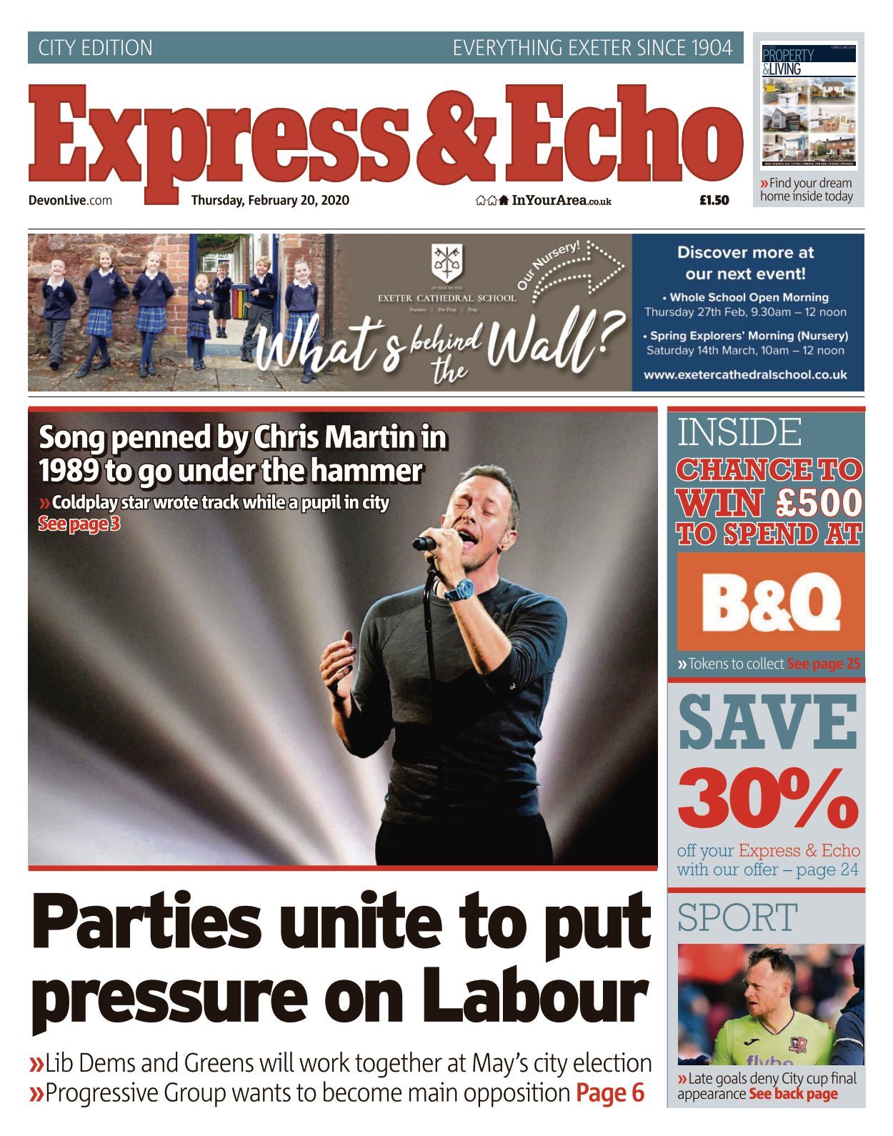 Exeter Express And Echo - 2020-02-20