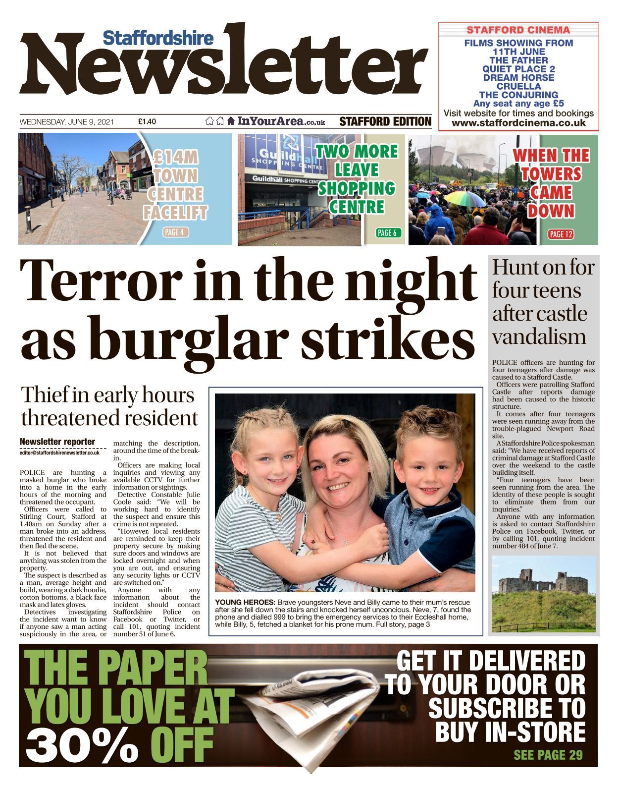 Staffordshire Newsletter - 2021-06-09
