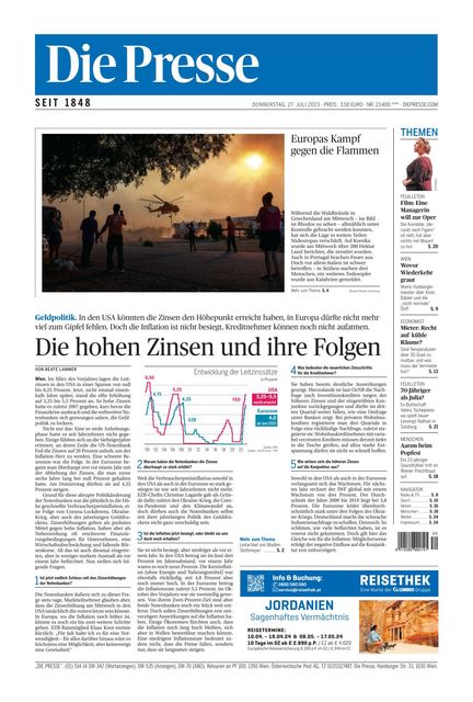 Die Presse - 2023-07-27