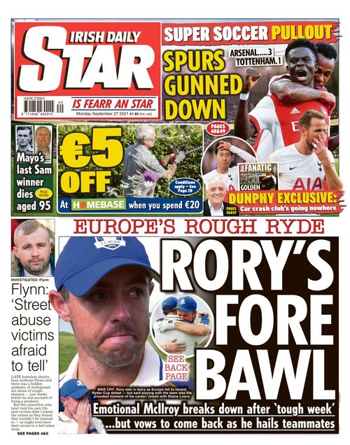 Irish Daily Star - 2021-09-27