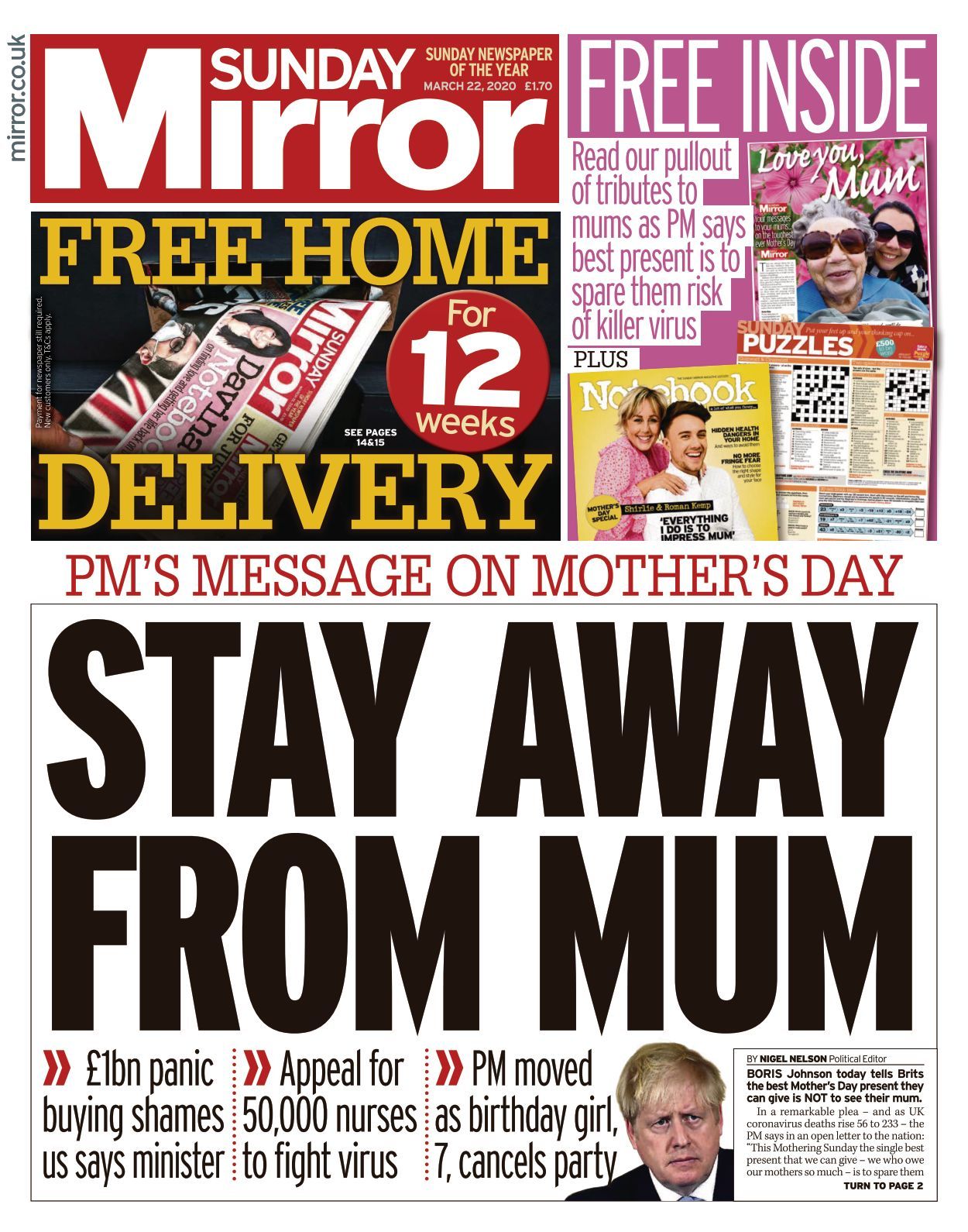 Sunday Mirror - 2020-03-22