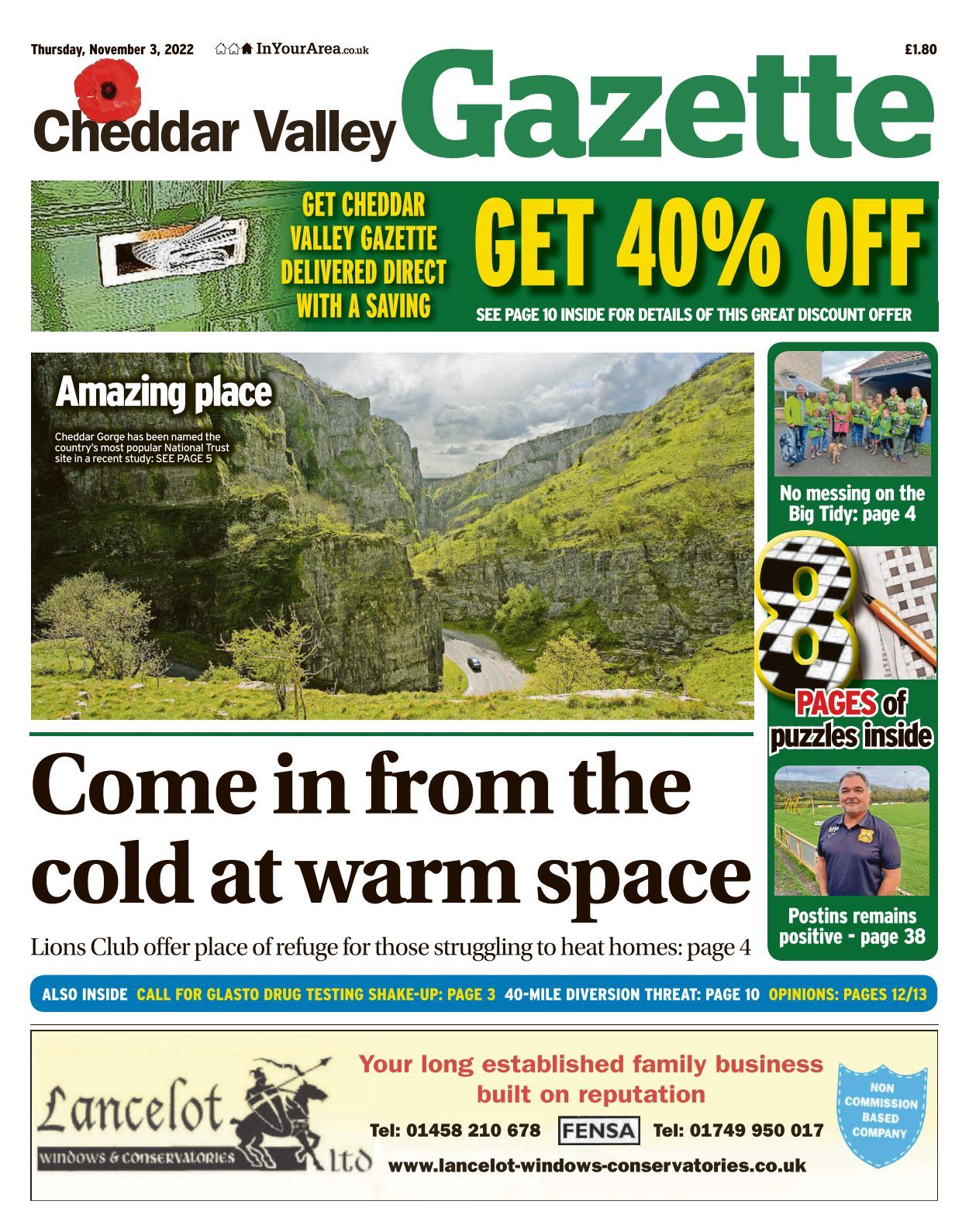 Cheddar Valley Gazette - 2022-11-03