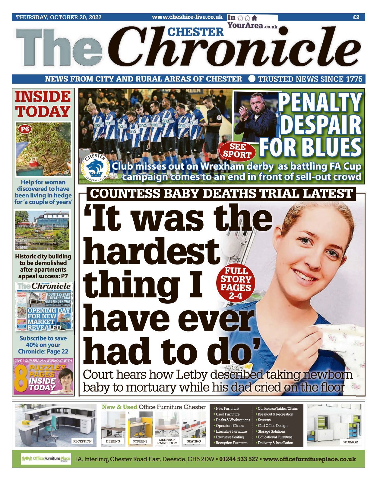 Chester Chronicle - 2022-10-20