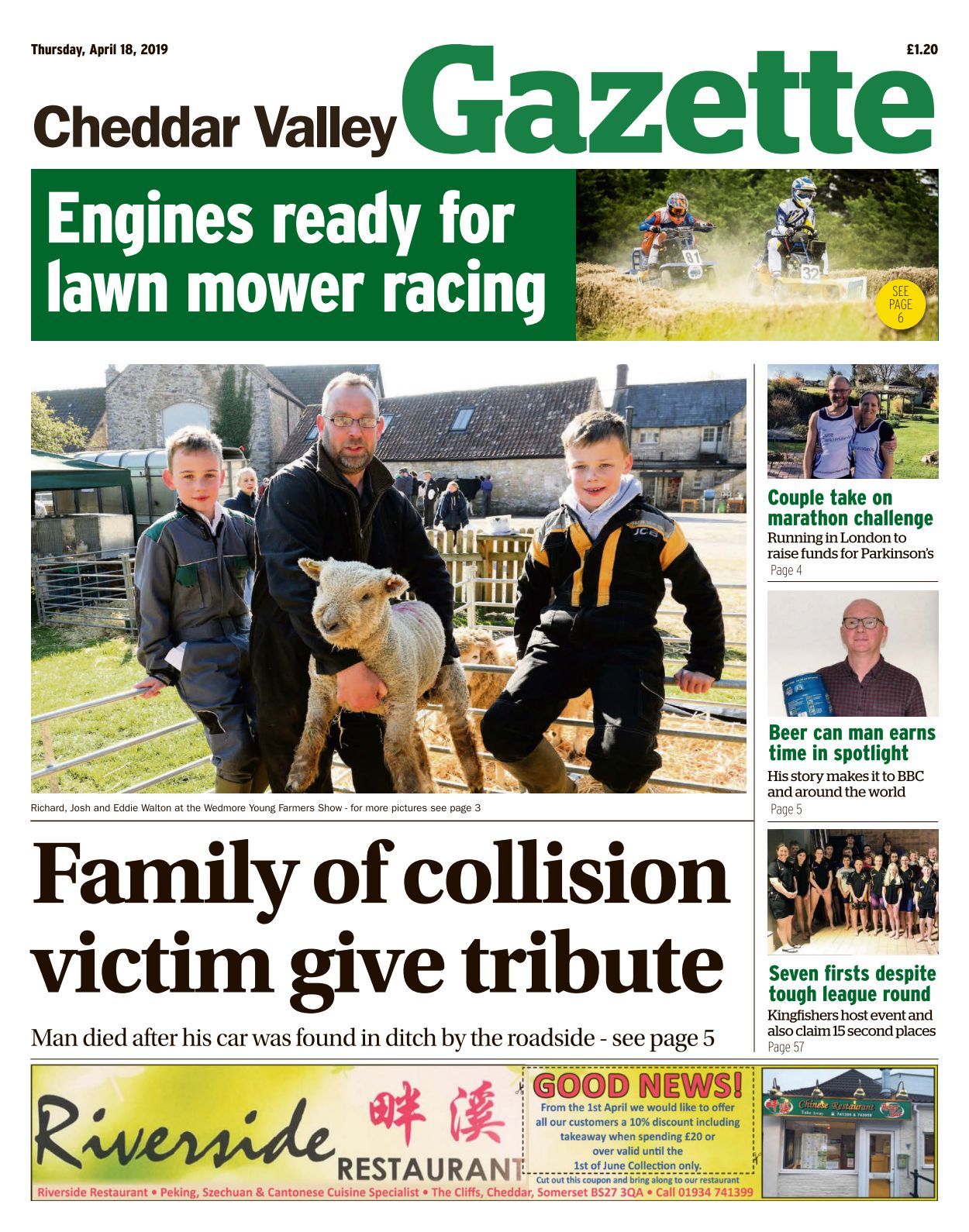 Cheddar Valley Gazette - 2019-04-18