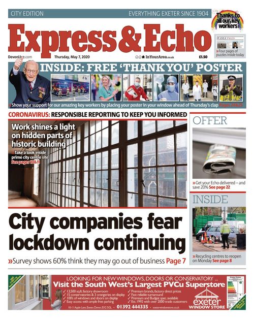 Exeter Express And Echo - 2020-05-07