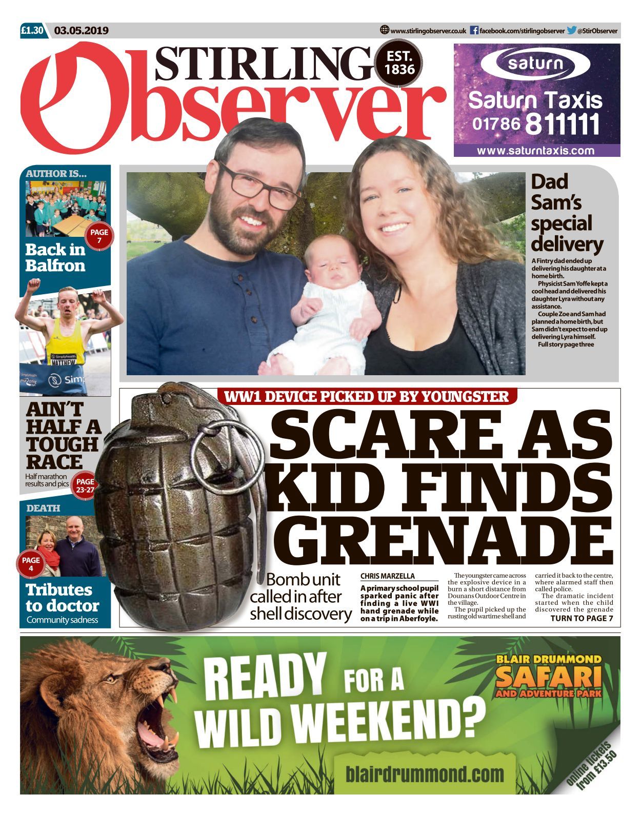 Stirling Observer - 2019-05-03