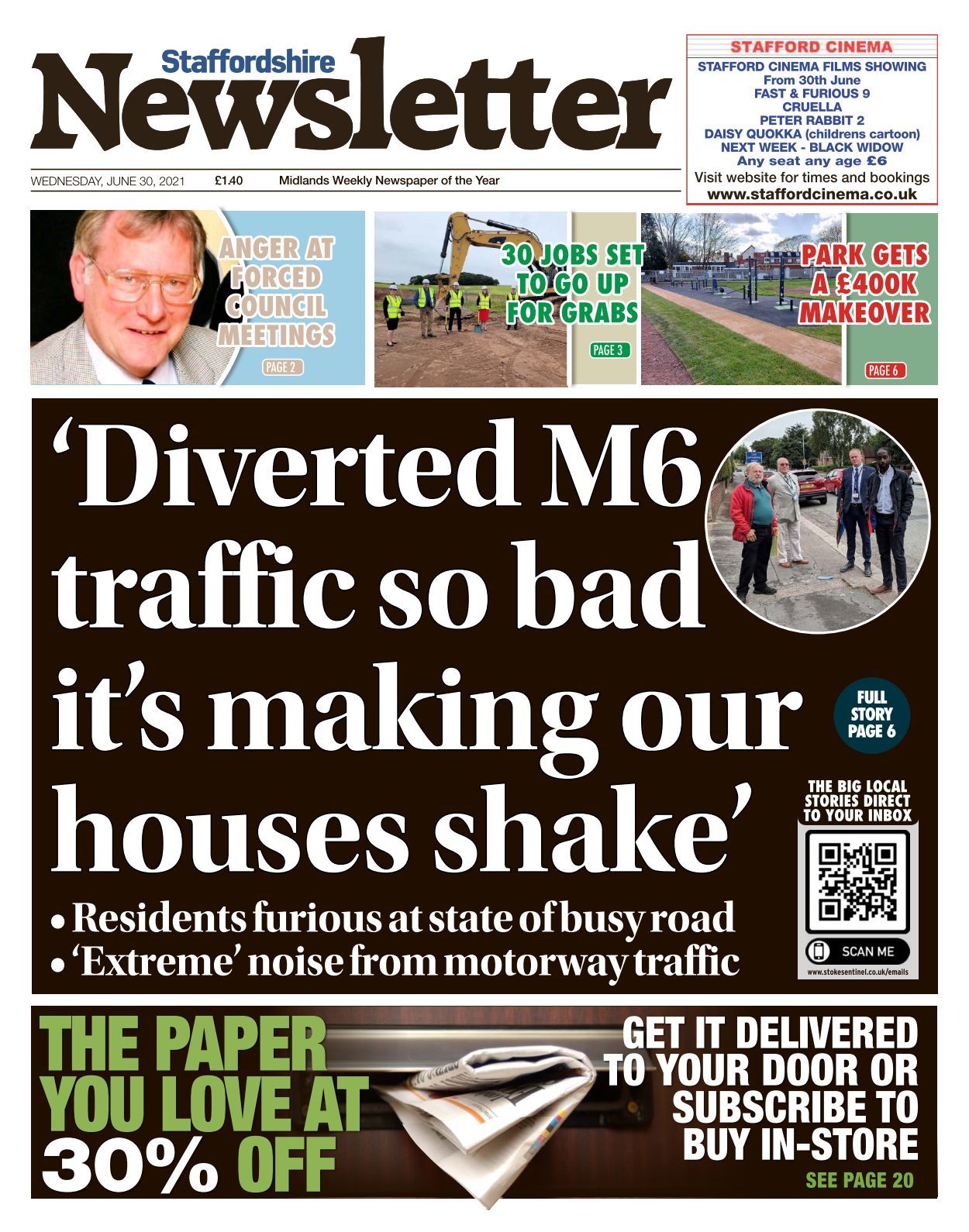 Staffordshire Newsletter - 2021-06-30