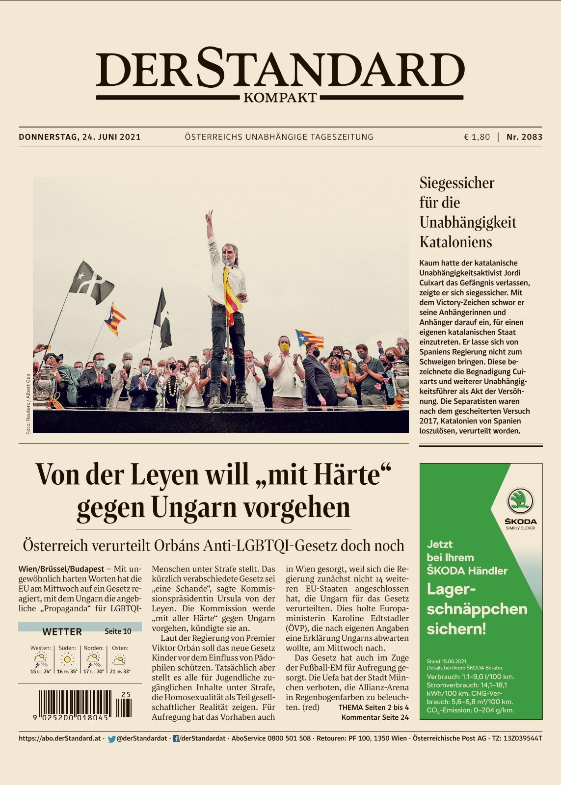 DER STANDARD Kompakt - 2021-06-24