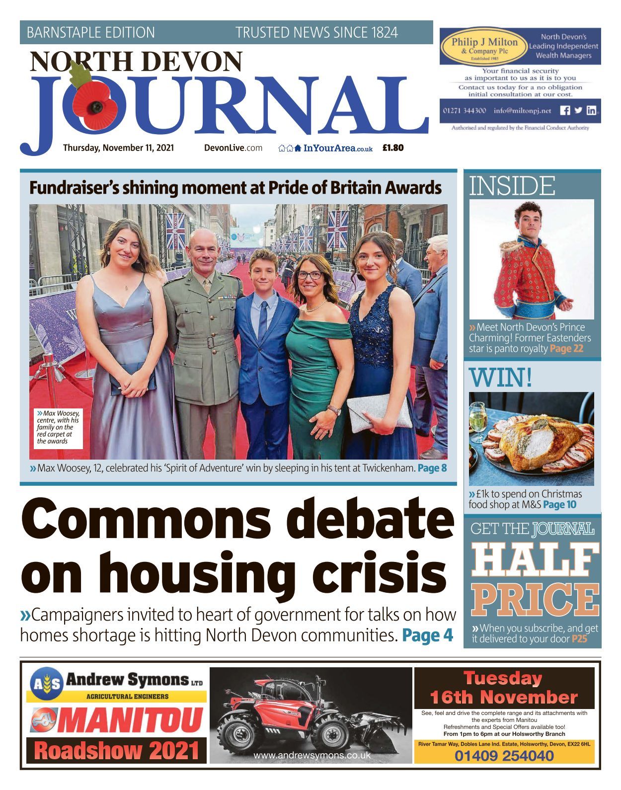 North Devon Journal Barnstaple - 2021-11-11