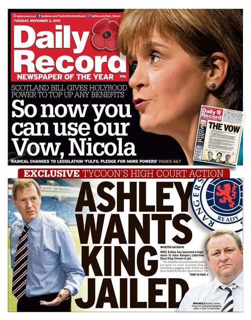 Daily Record - 2015-11-03