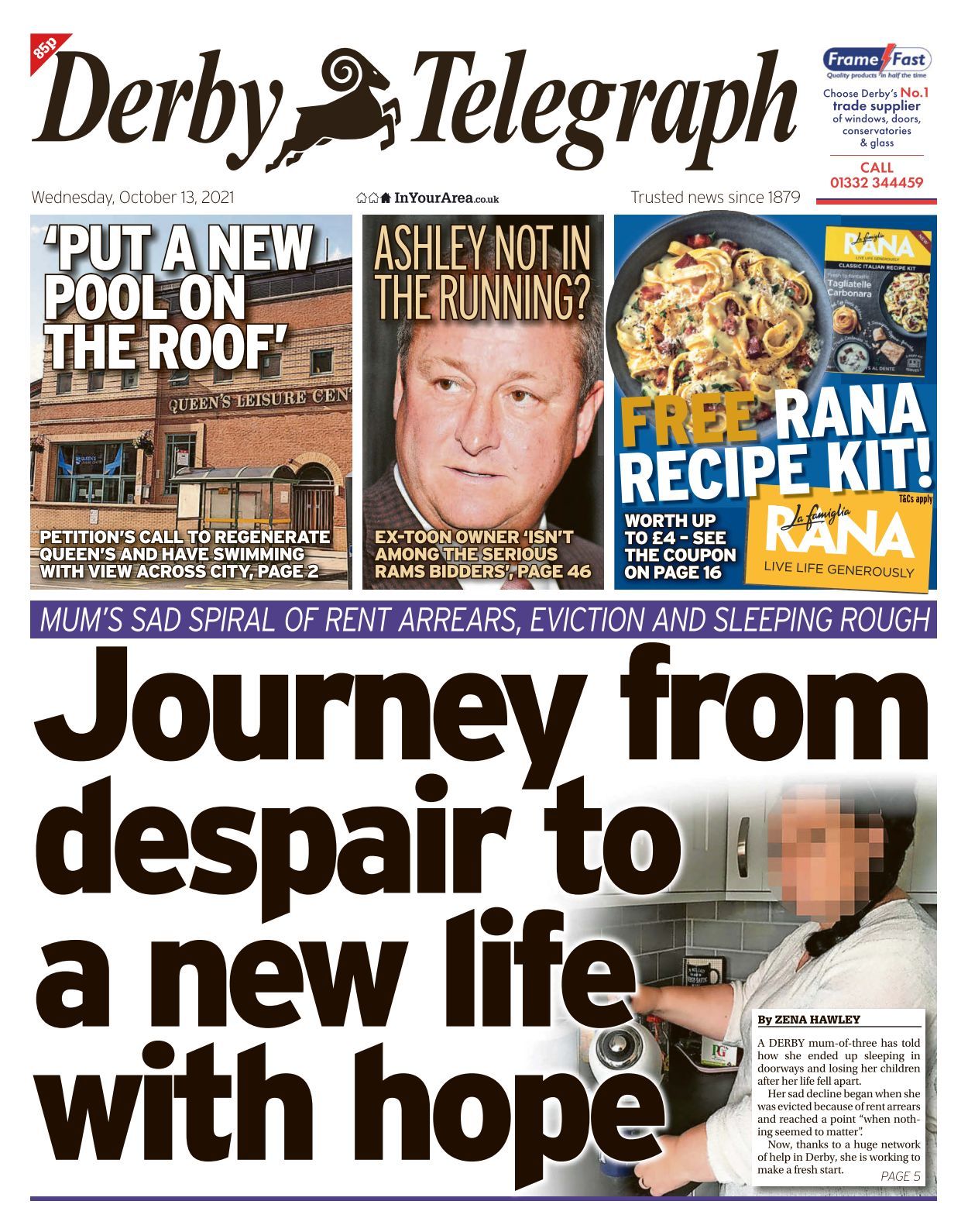 Derby Telegraph - 2021-10-13