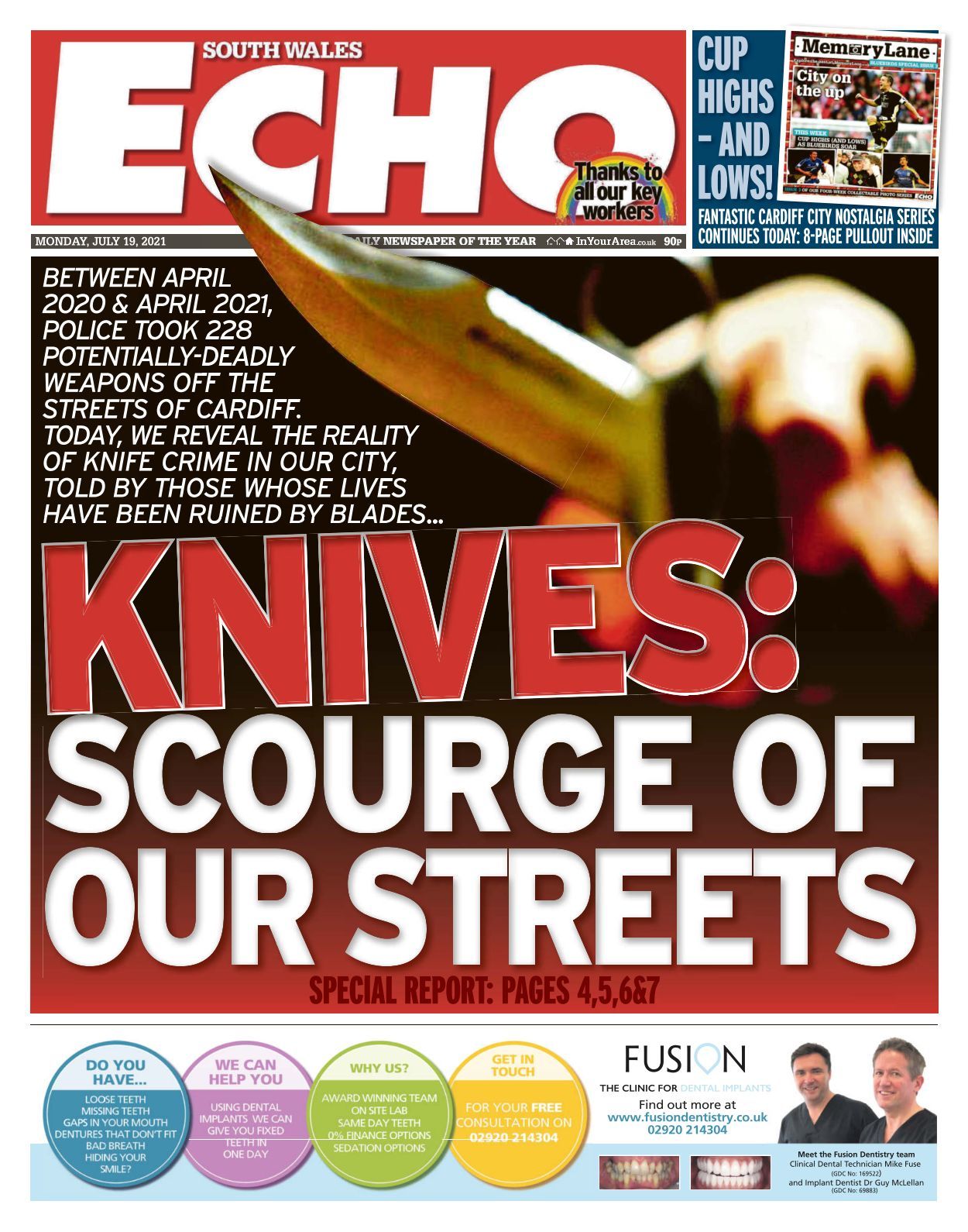 South Wales Echo - 2021-07-19