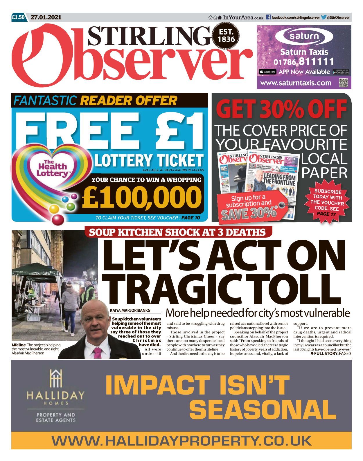 Stirling Observer - 2021-01-27