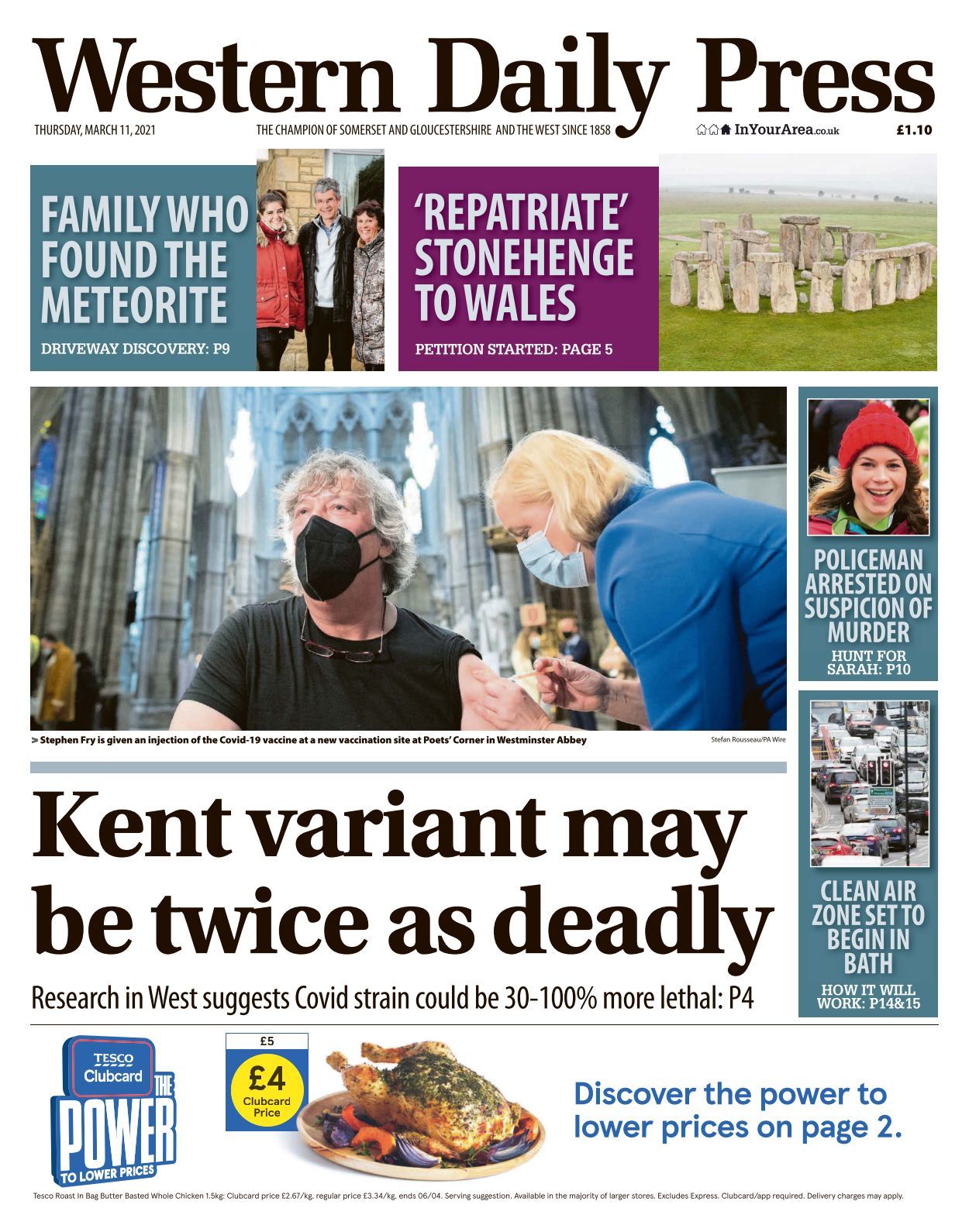 Western Daily Press - 2021-03-11