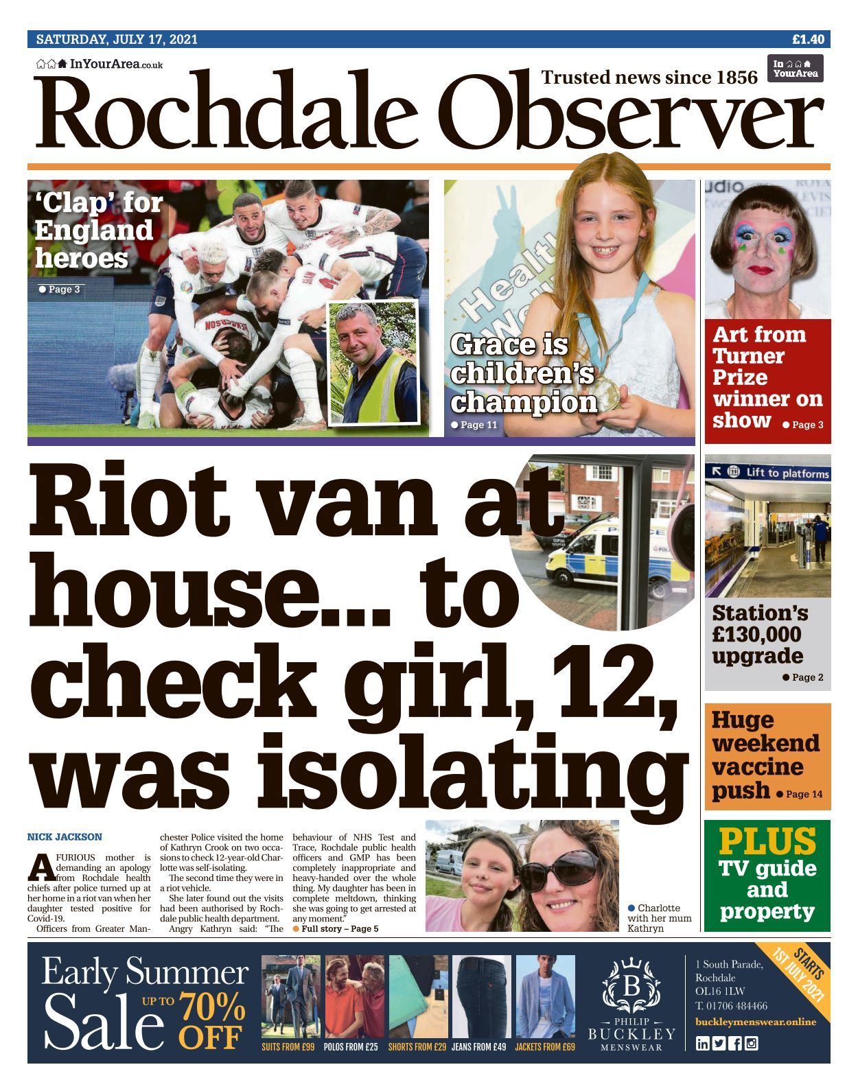 Rochdale Observer - 2021-07-17