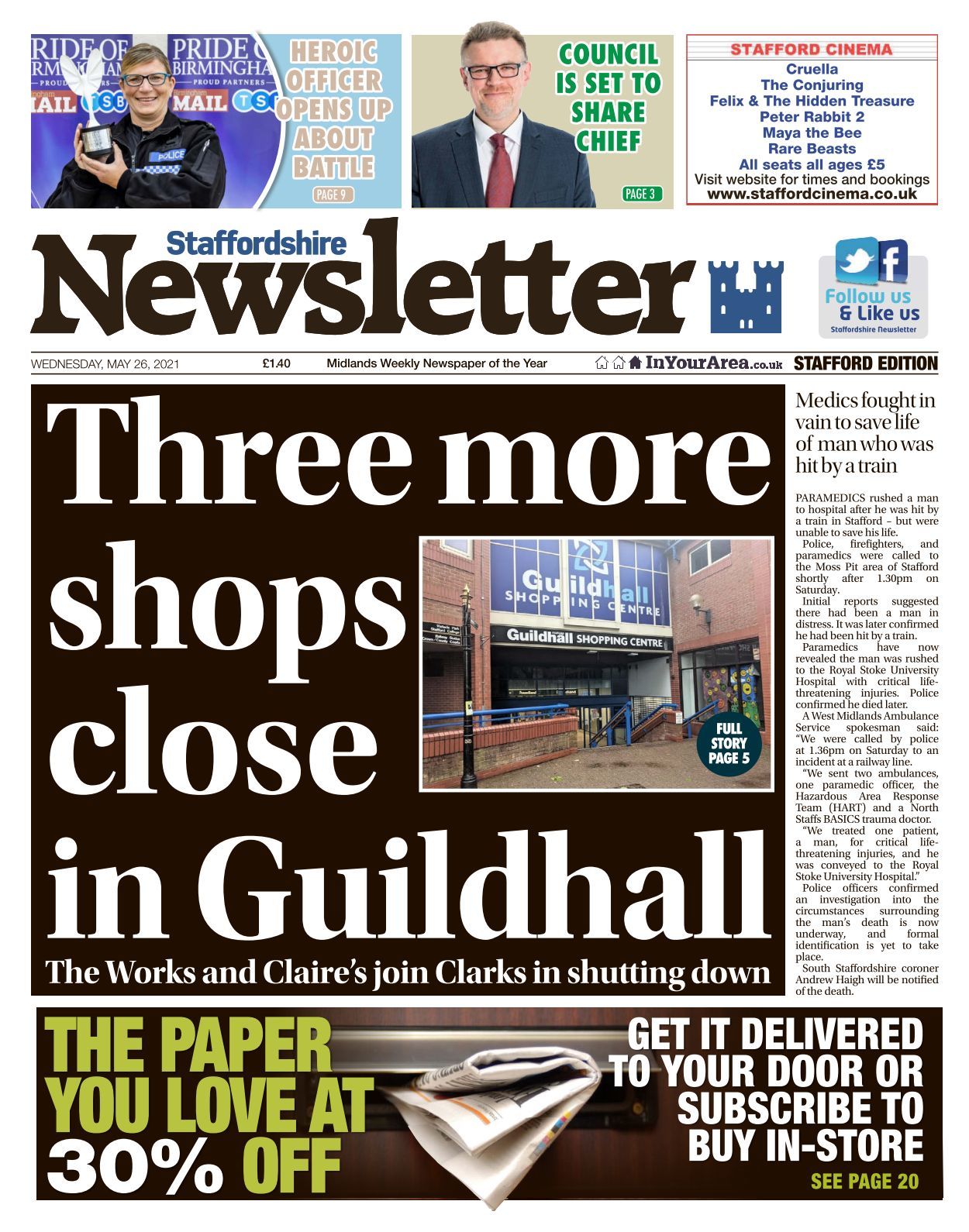 Staffordshire Newsletter - 2021-05-26