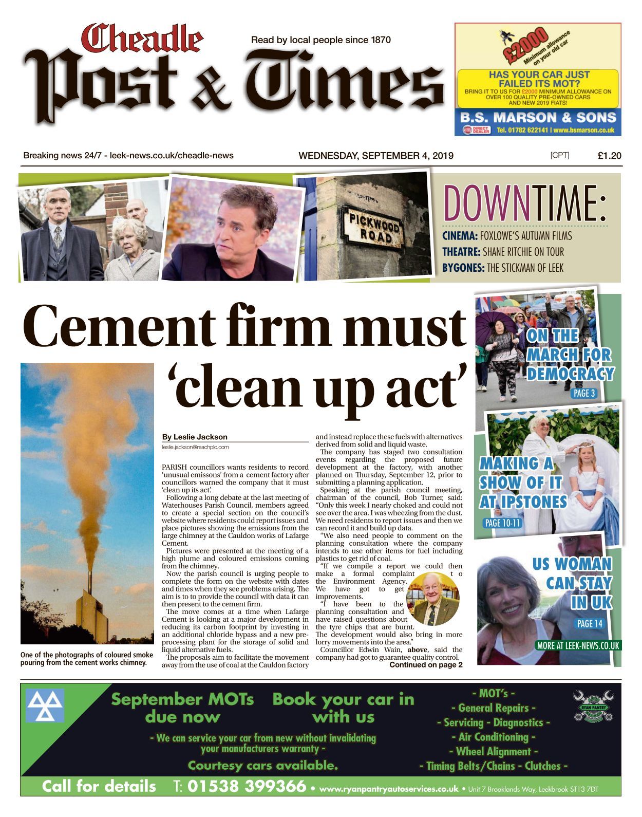 Cheadle Post And Times 2019 09 04 cheadle-post-and-times-2019-09-04