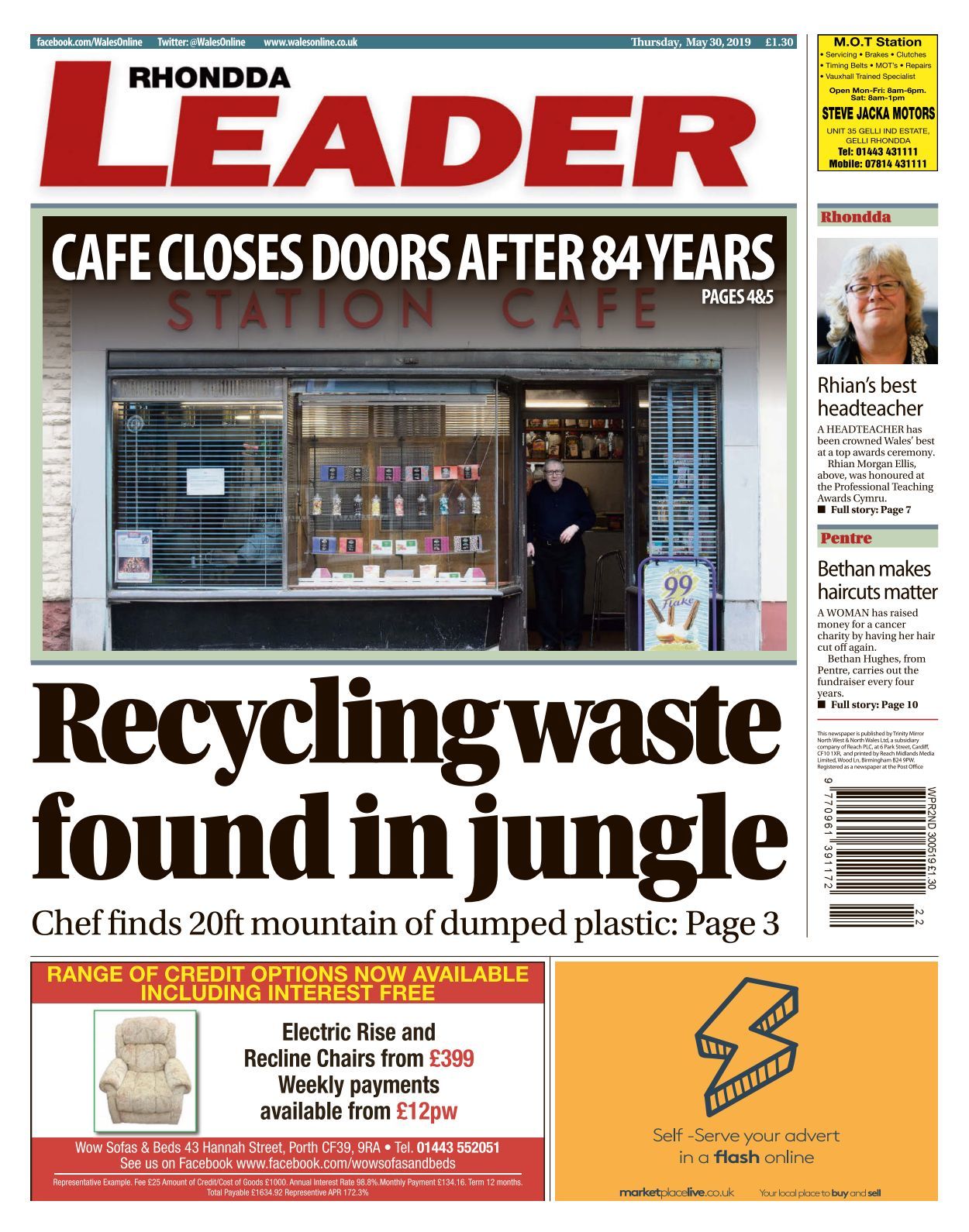 Rhondda Leader - 2019-05-30