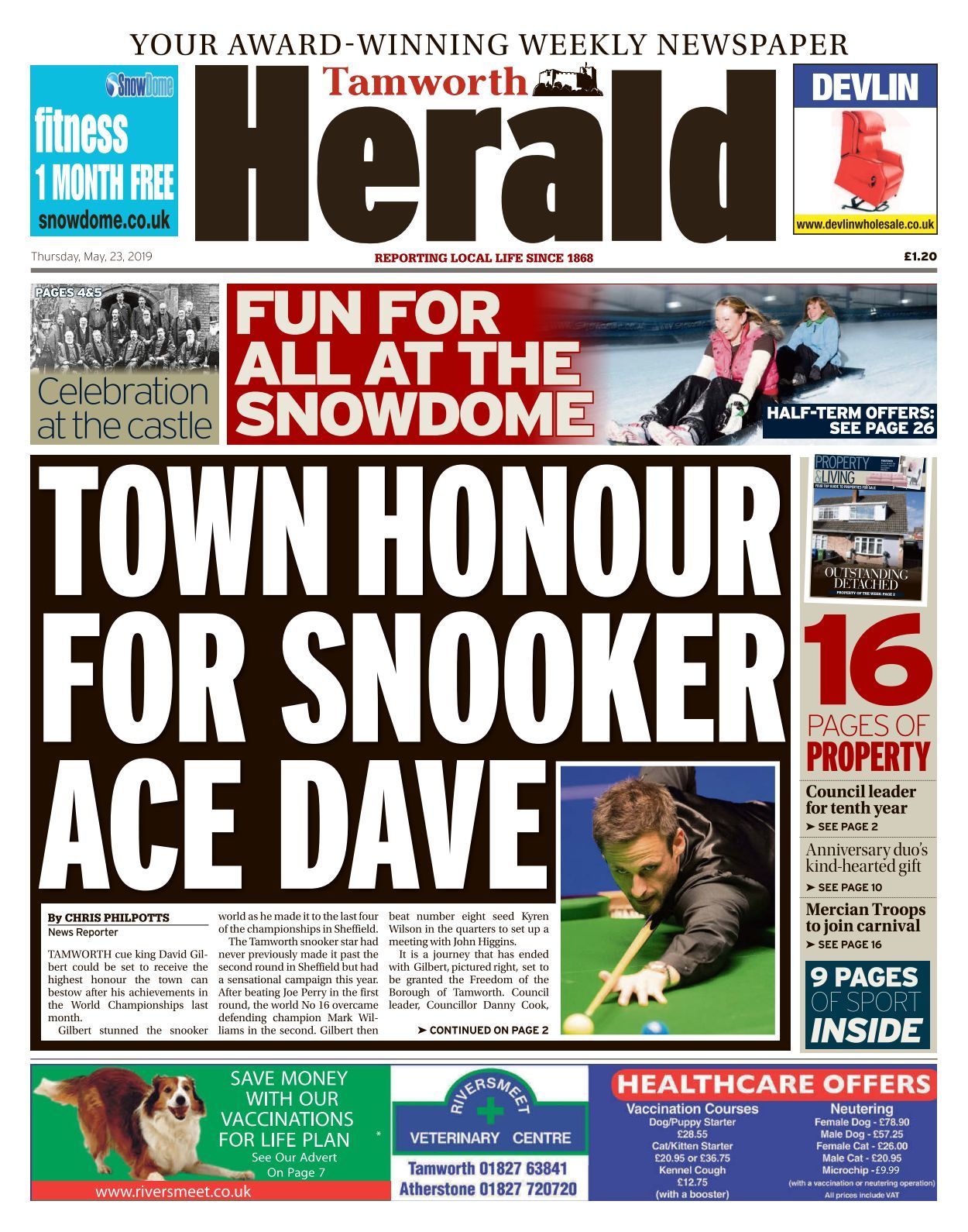 Tamworth Herald - 2019-05-23