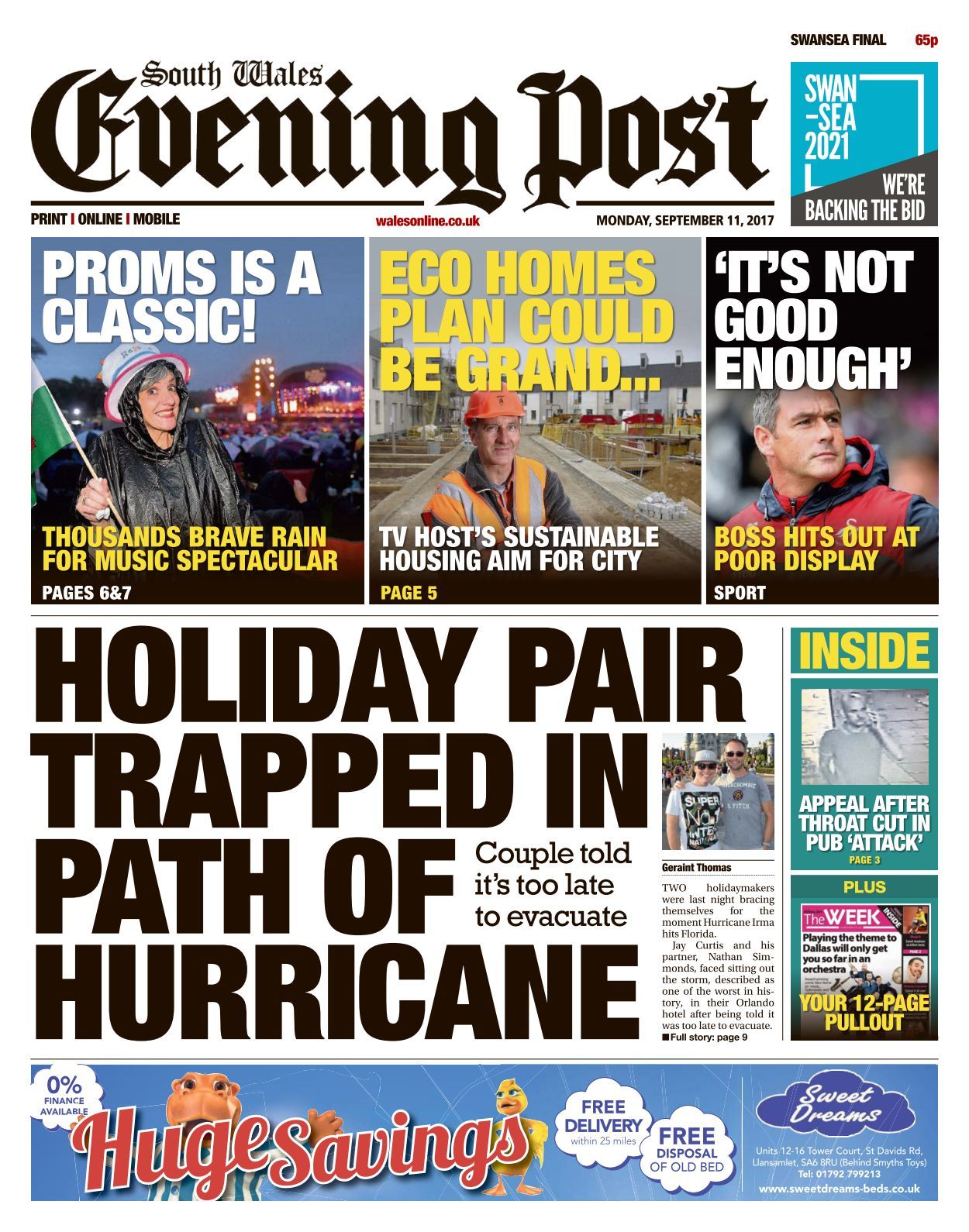 South Wales Evening Post - 2017-09-11