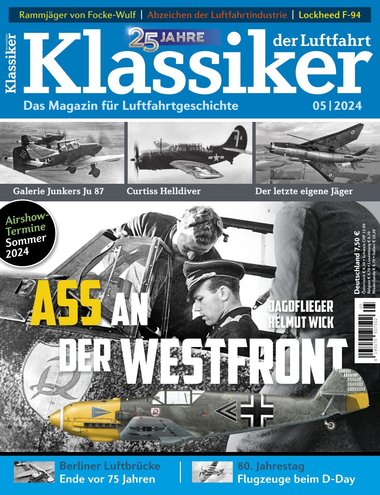 Klassiker der Luftfahrt - Ausgabe 05/2024