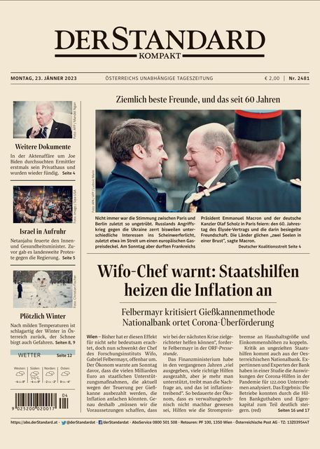 DER STANDARD Kompakt - 2023-01-23