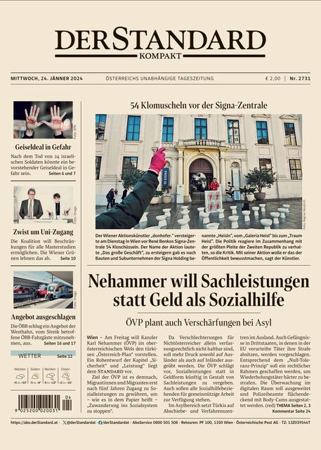 DER STANDARD Kompakt - 2024-01-24