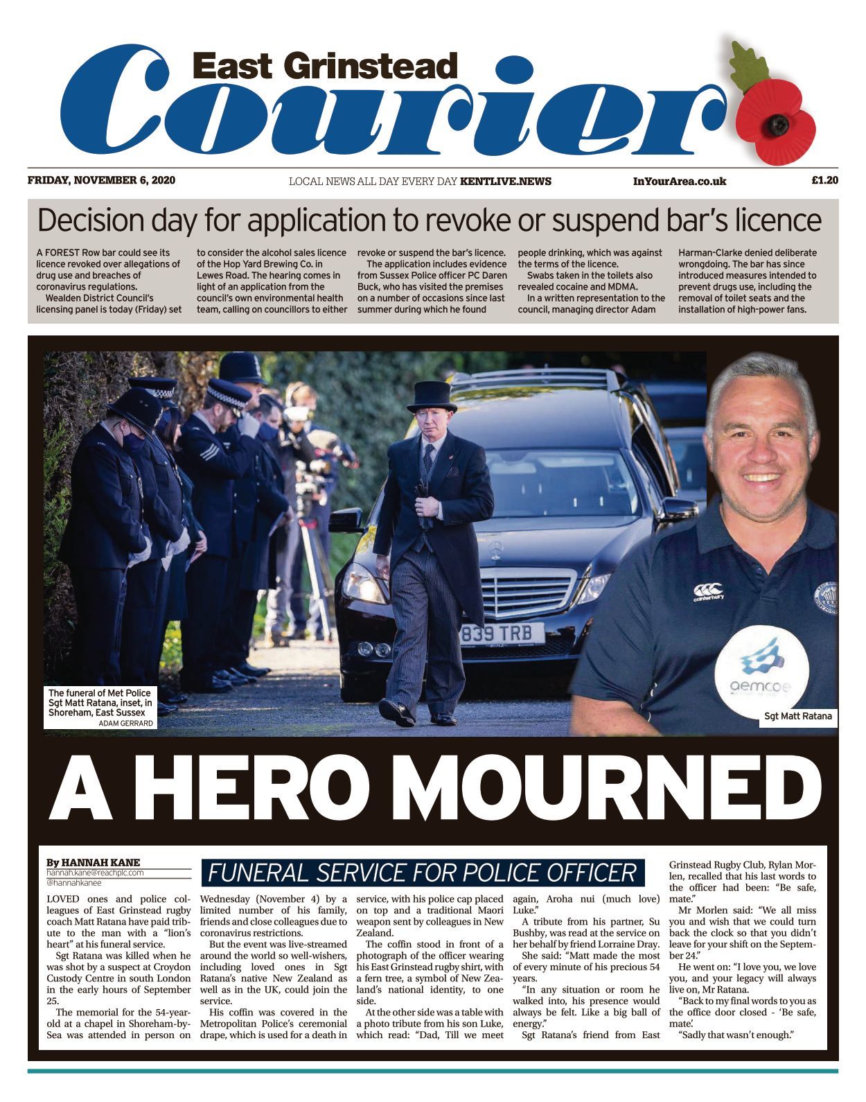 East Grinstead Courier - 2020-11-06