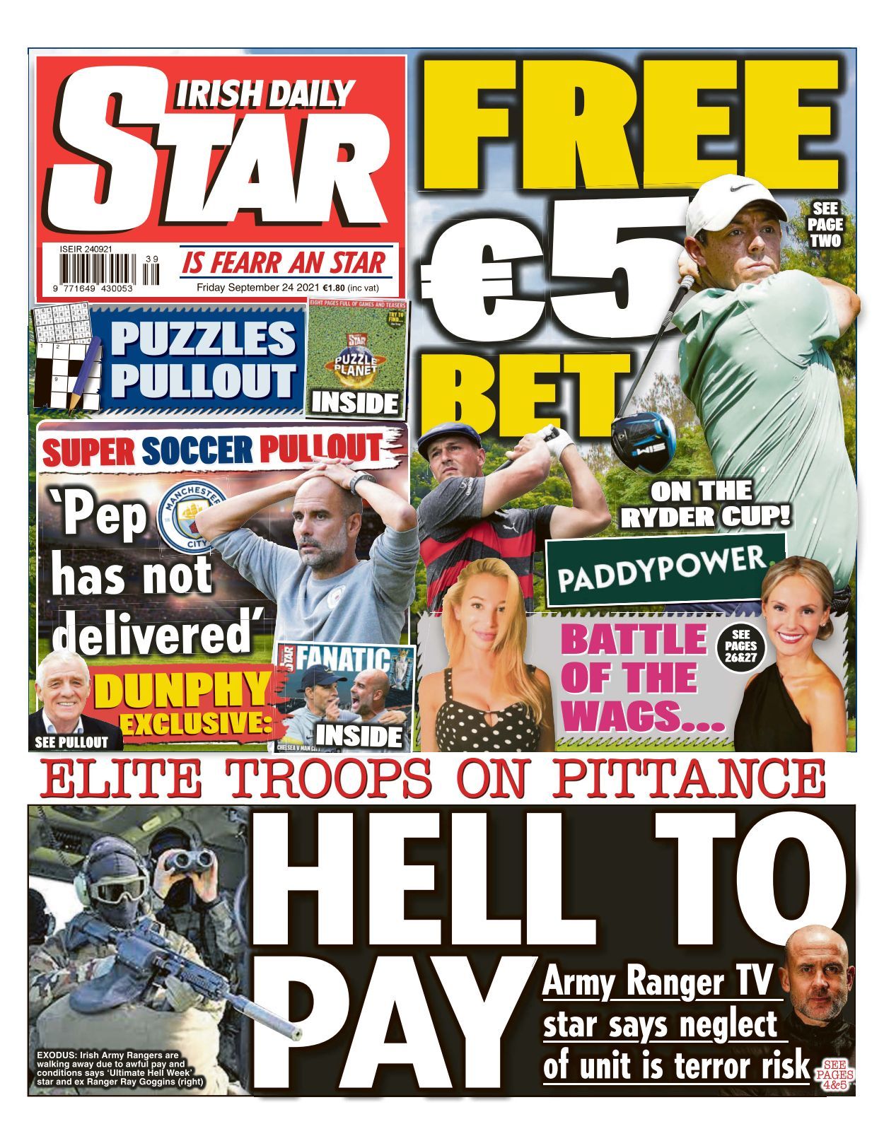 Irish Daily Star - 2021-09-24