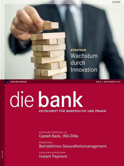 die bank - Ausgabe 09/2015