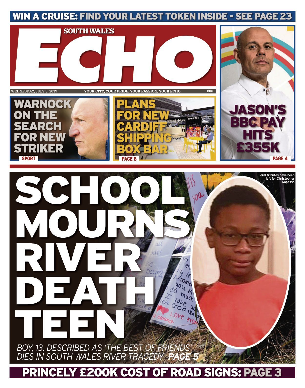 South Wales Echo - 2019-07-03