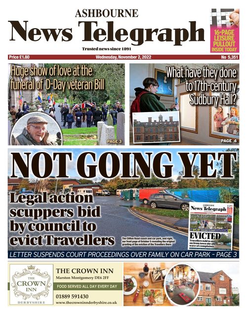 Ashbourne News Telegraph - 2022-11-02