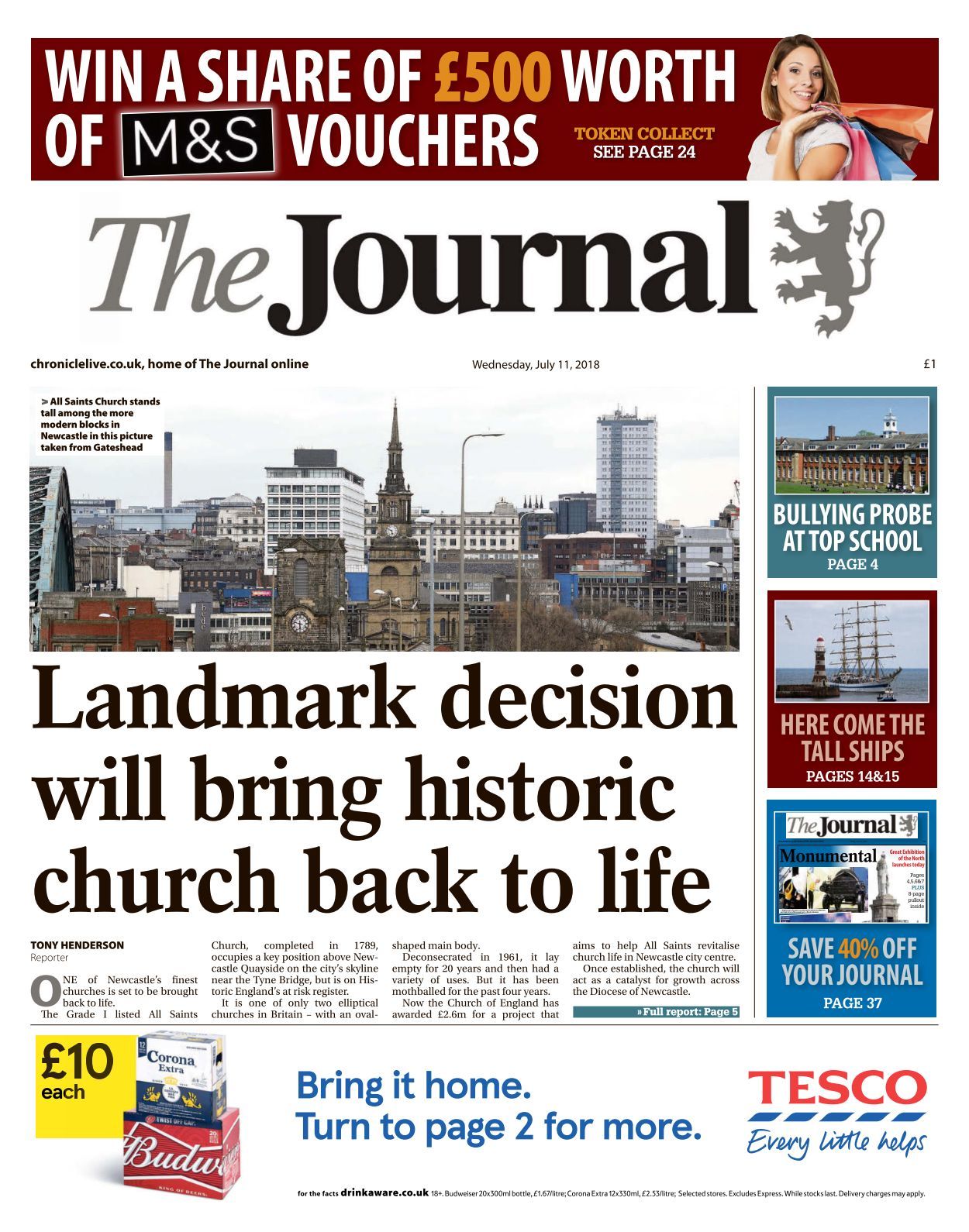 Newcastle Journal - 2018-07-11