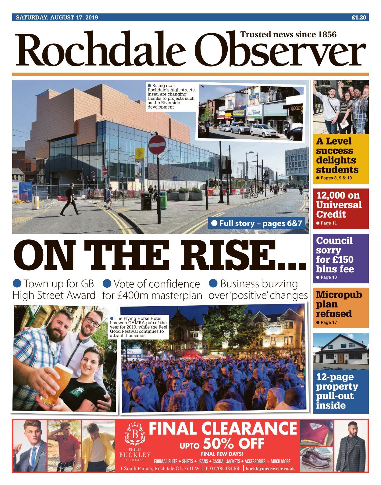 Rochdale Observer - 2019-08-17