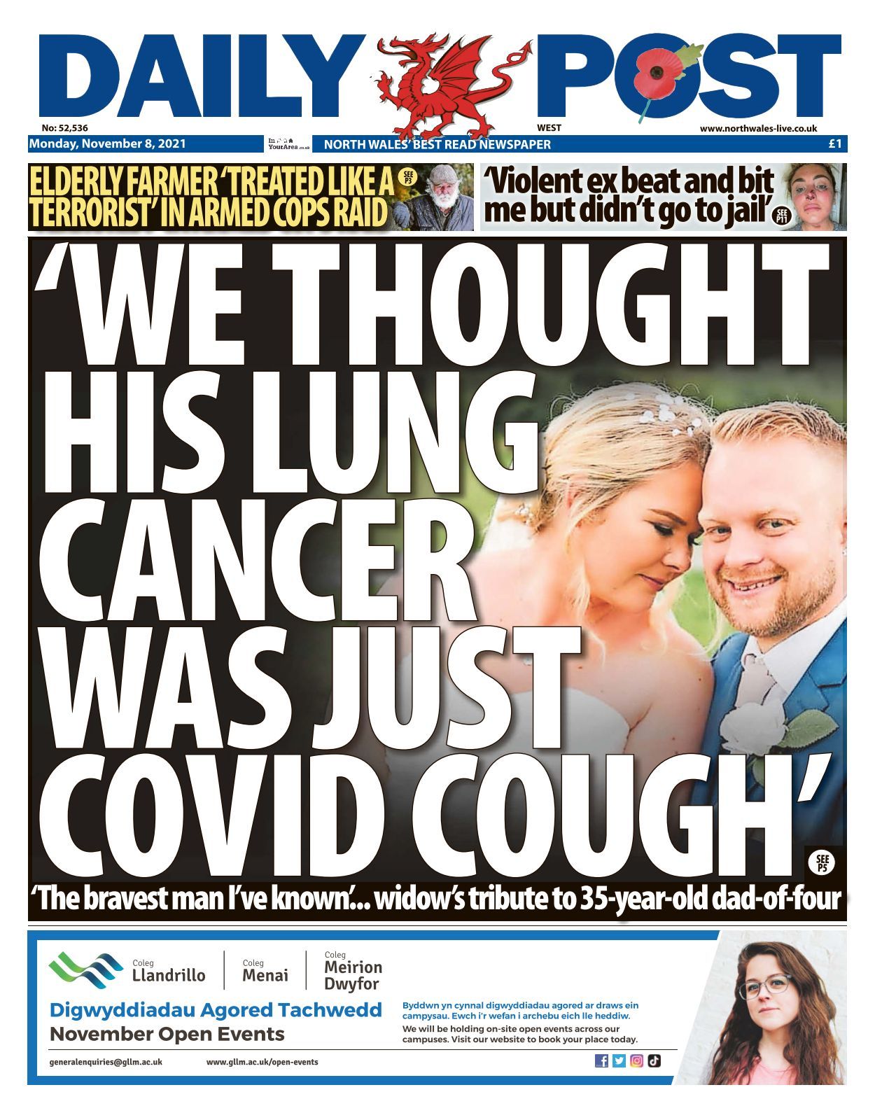 Daily Post Wales West - 2021-11-08