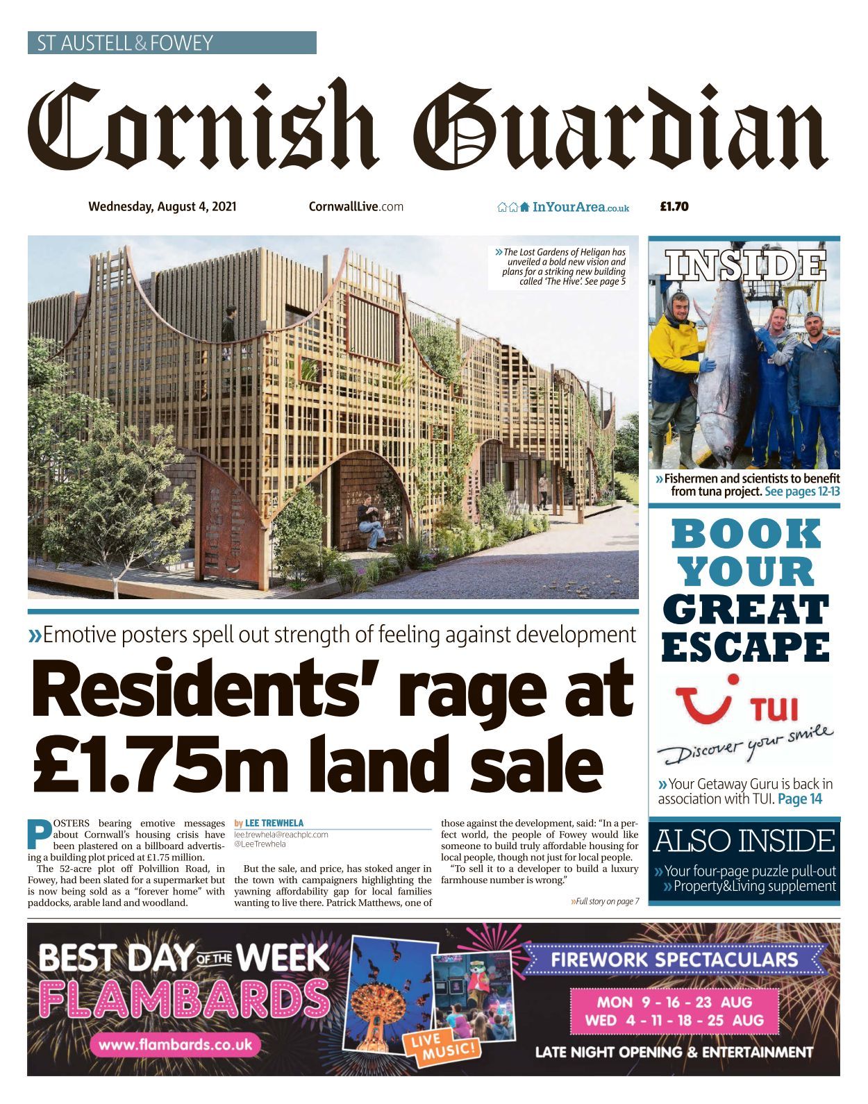 Cornish Guardian St Austell - 2021-08-04