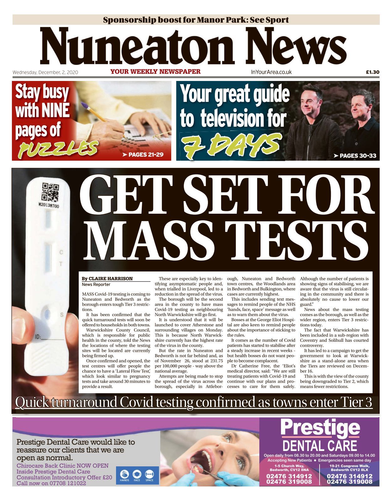 Nuneaton News - 2020-12-02