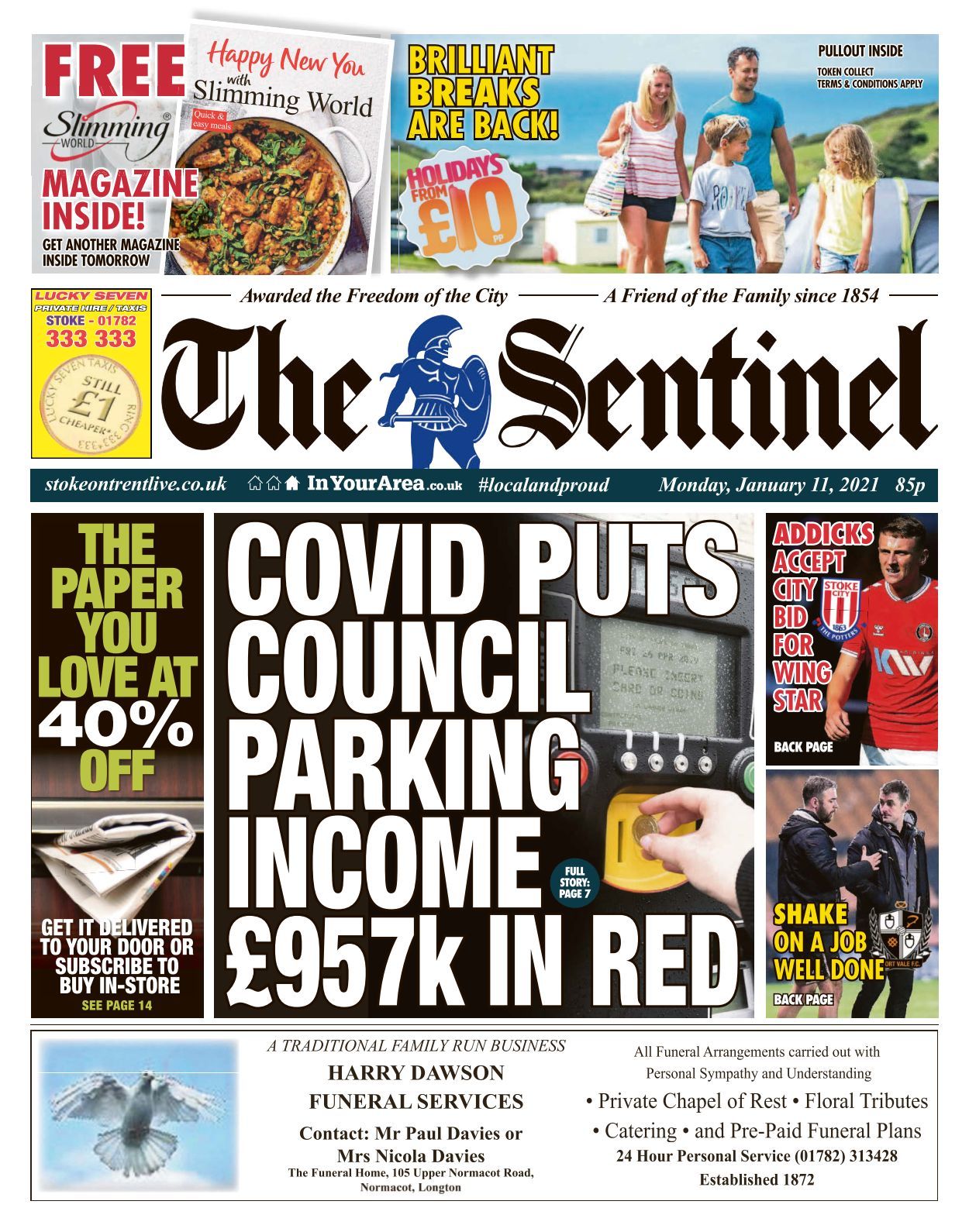 Stoke Sentinel - 2021-01-11