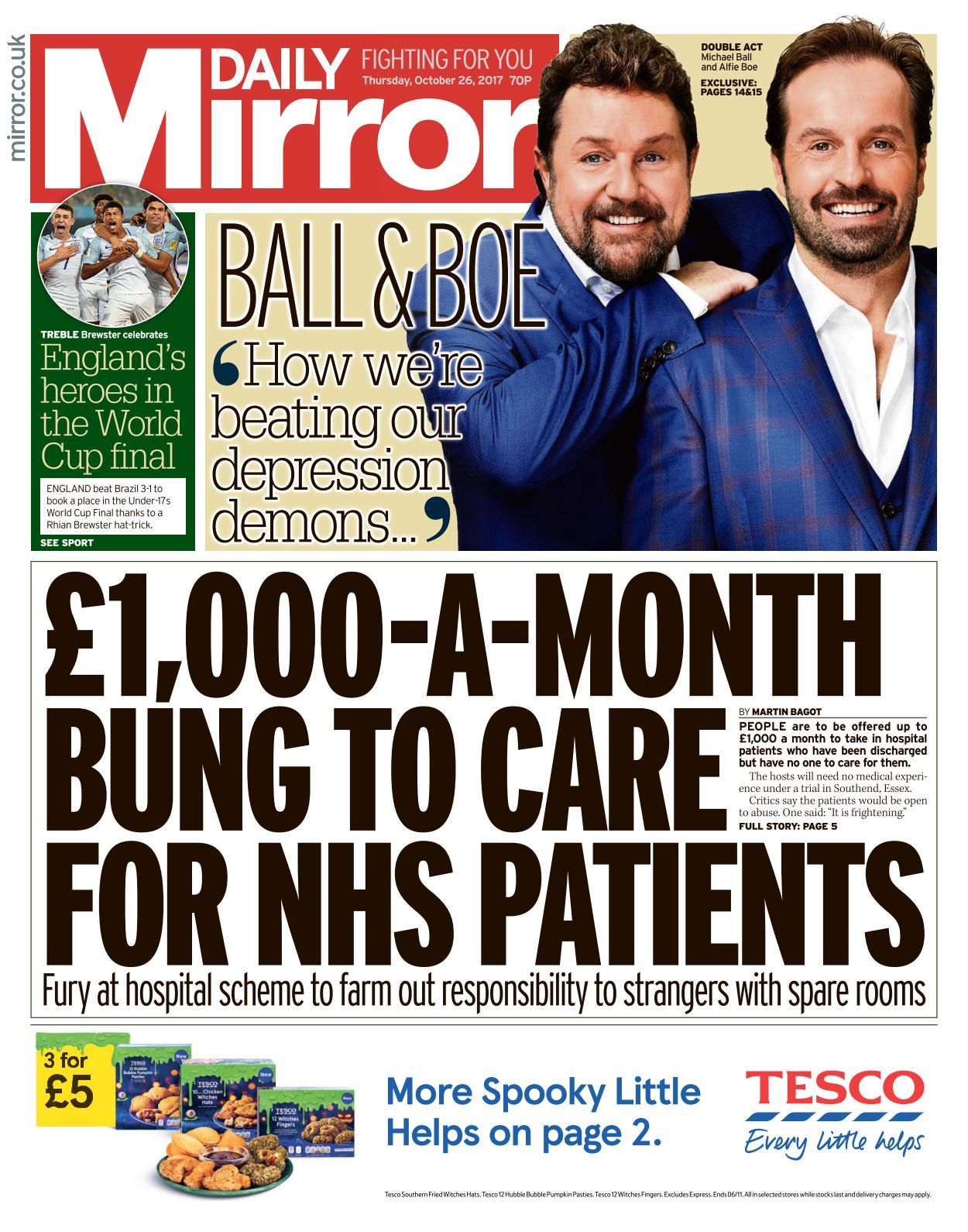 Daily Mirror - 2017-10-26