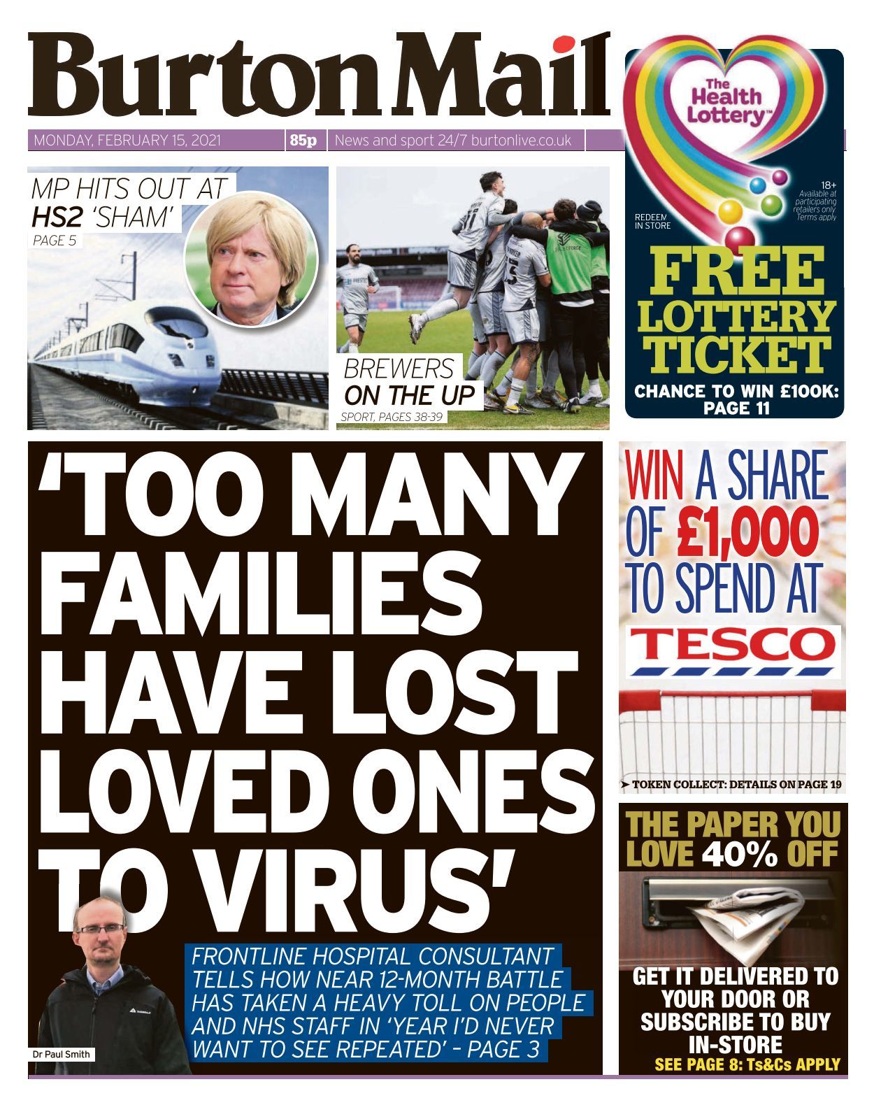 Burton Mail - 2021-02-15