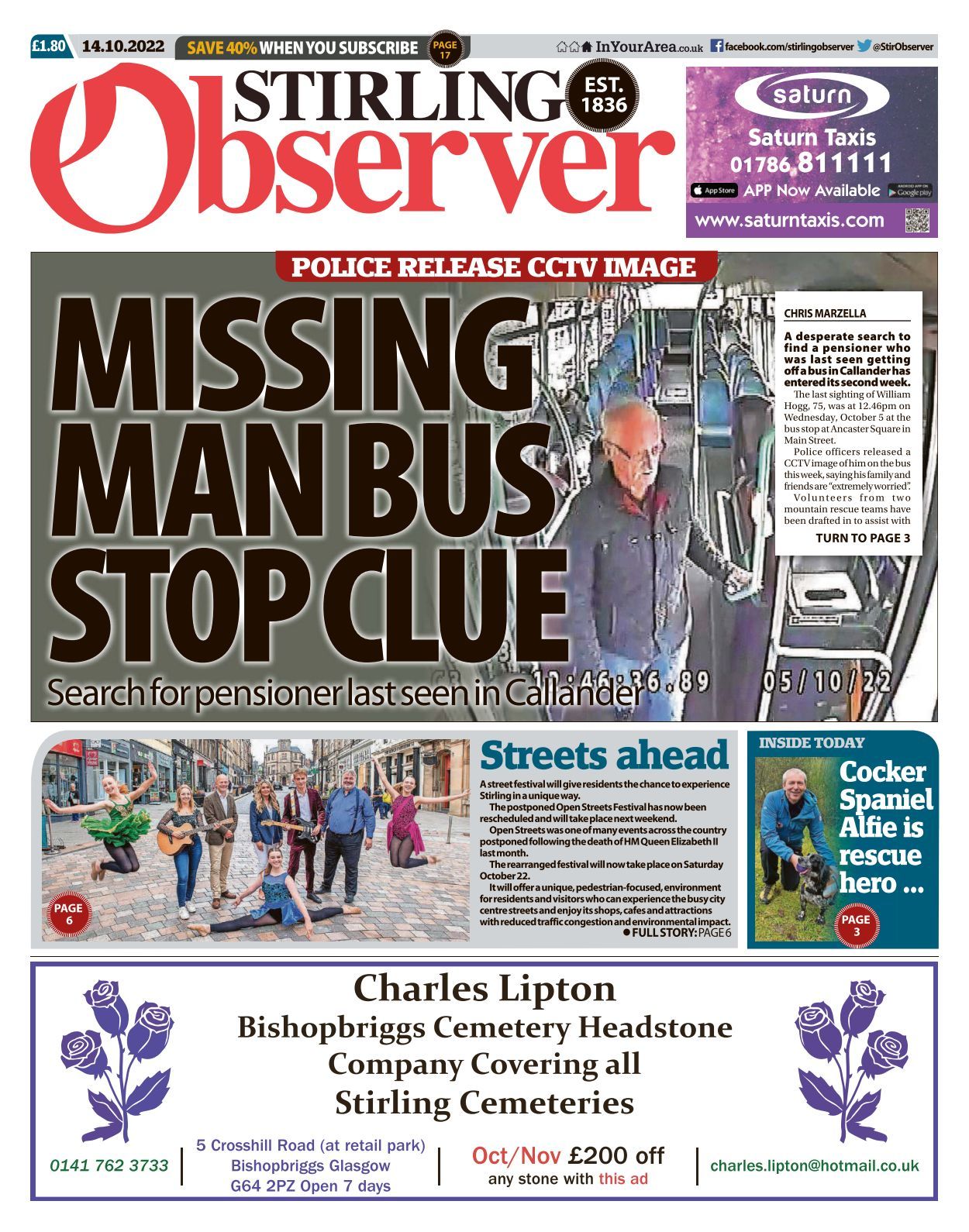 Stirling Observer - 2022-10-14