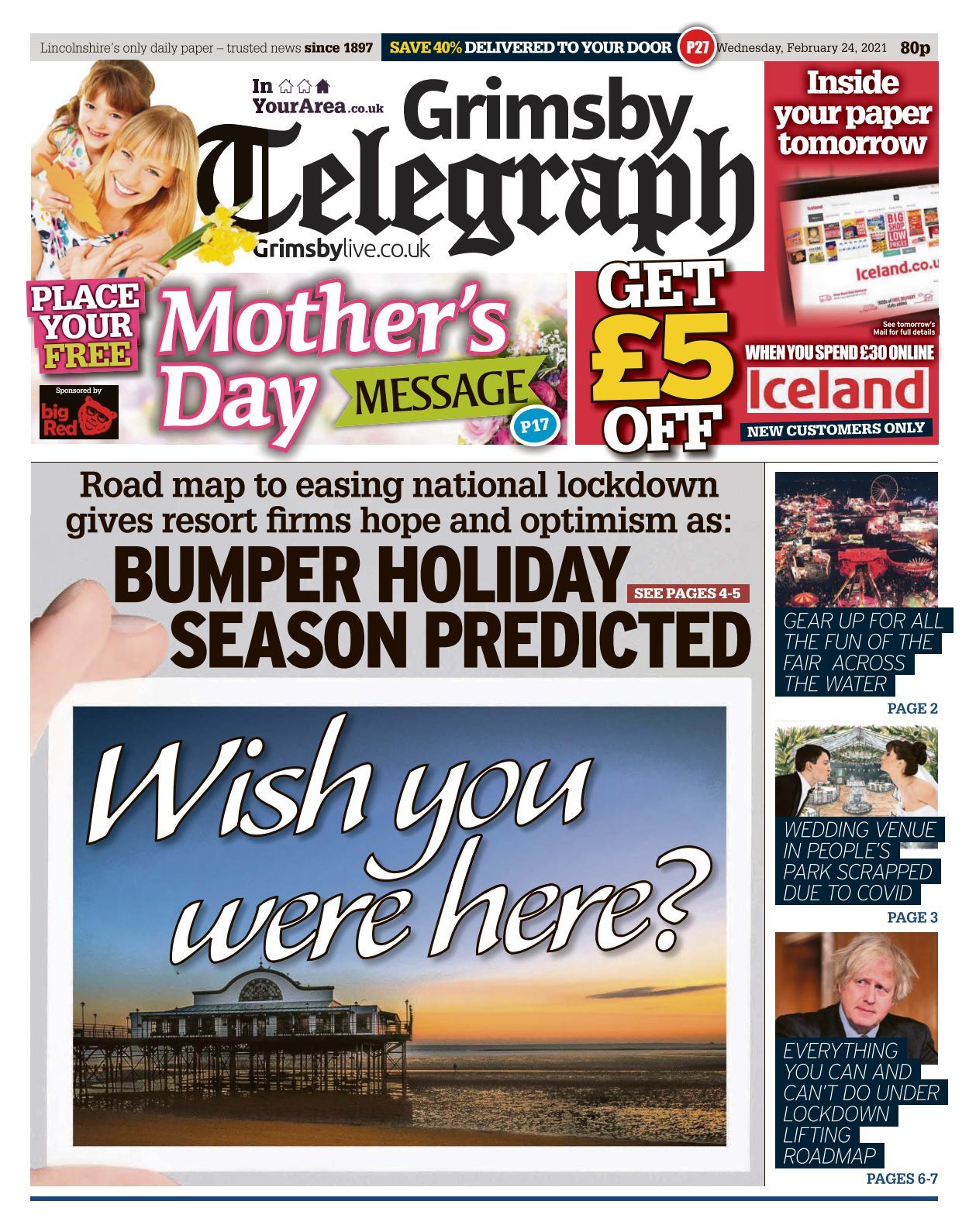 Grimsby Telegraph - 2021-02-24