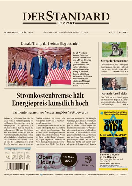 DER STANDARD Kompakt - 2024-03-07