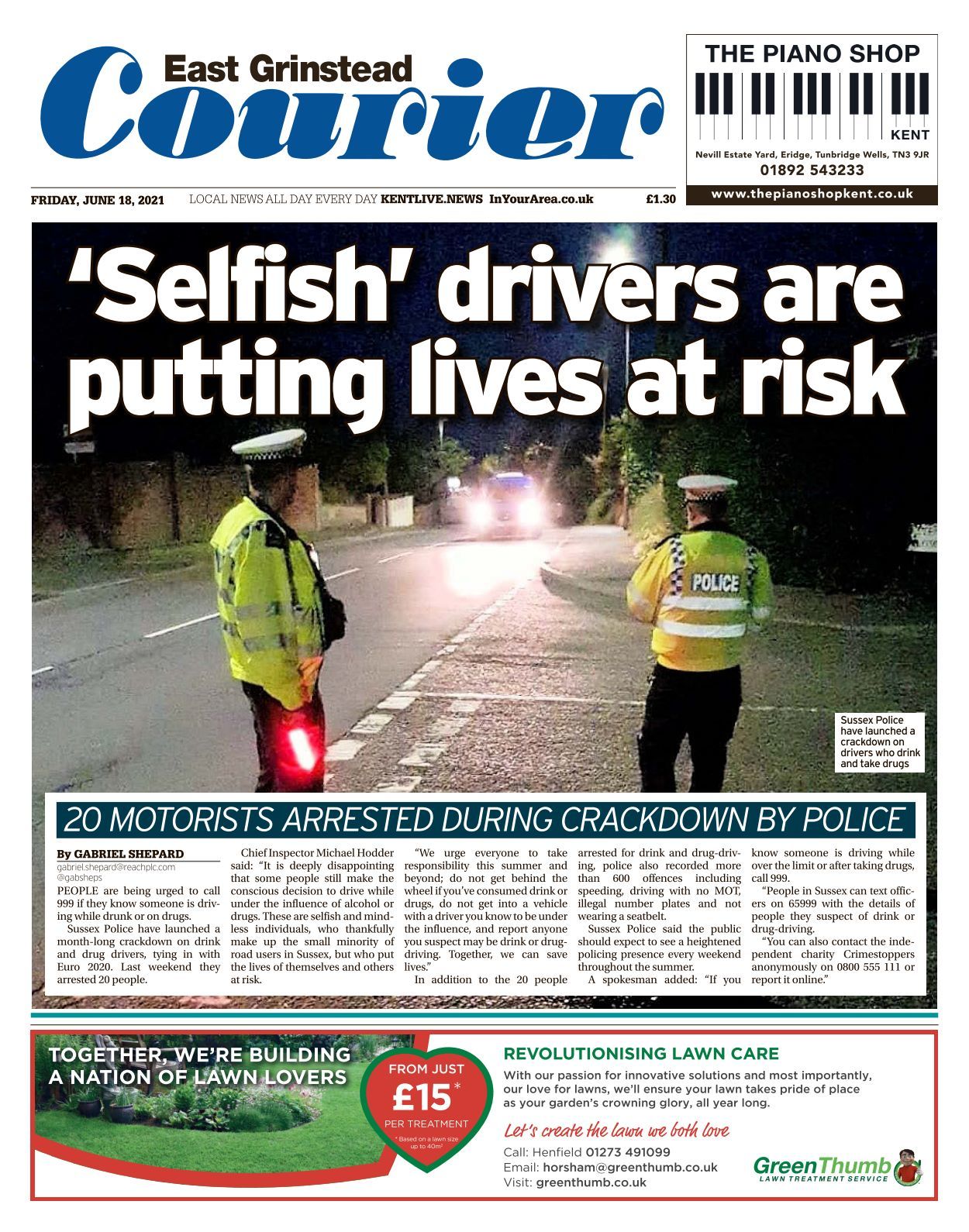 East Grinstead Courier - 2021-06-18