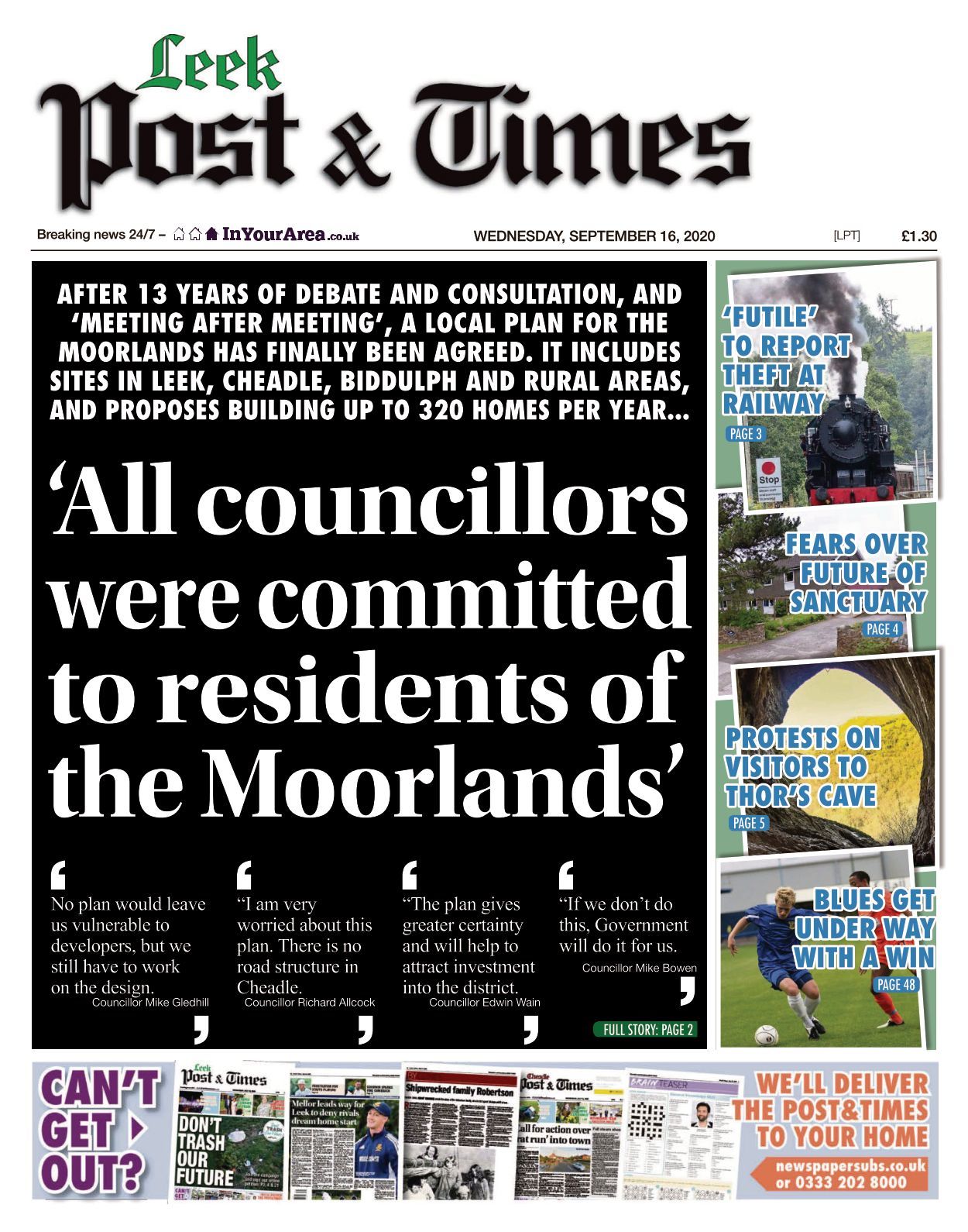 Leek Post And Times - 2020-09-16